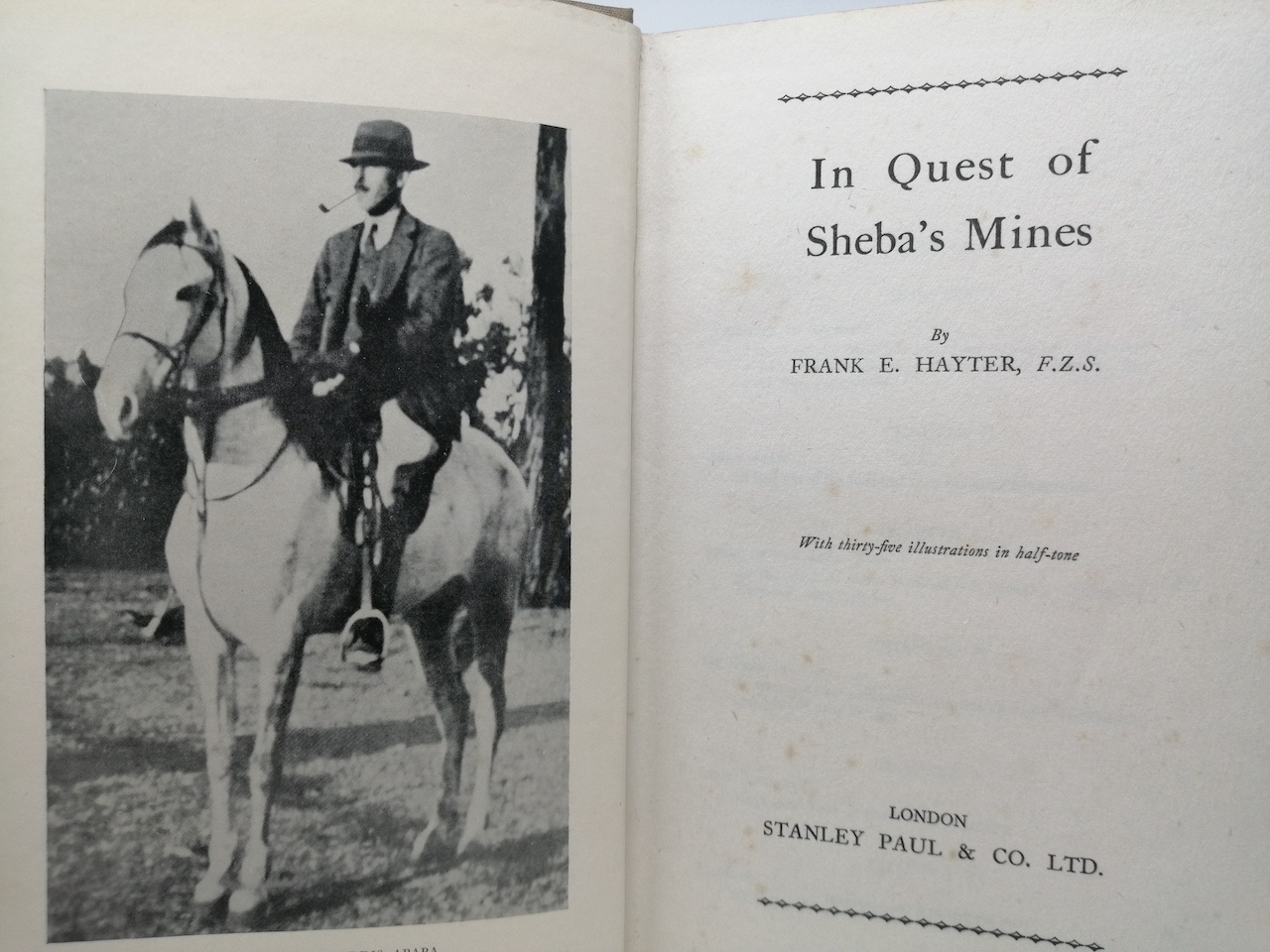 In Quest of Sheba s Mines. by Frank E. Hayter.: Very Good | ROBIN ...