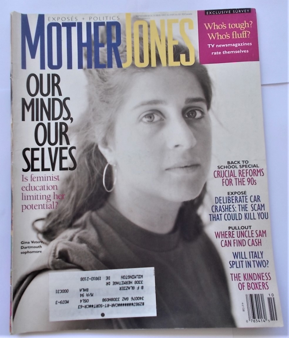 Mother Jones Magazine (September-October 1993) by Foundation for ...