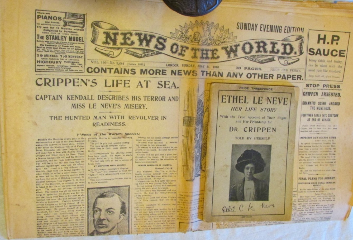 Ethel Le Neve Her Life Story With The True Account Of Their Flight And Her Friendship For Dr