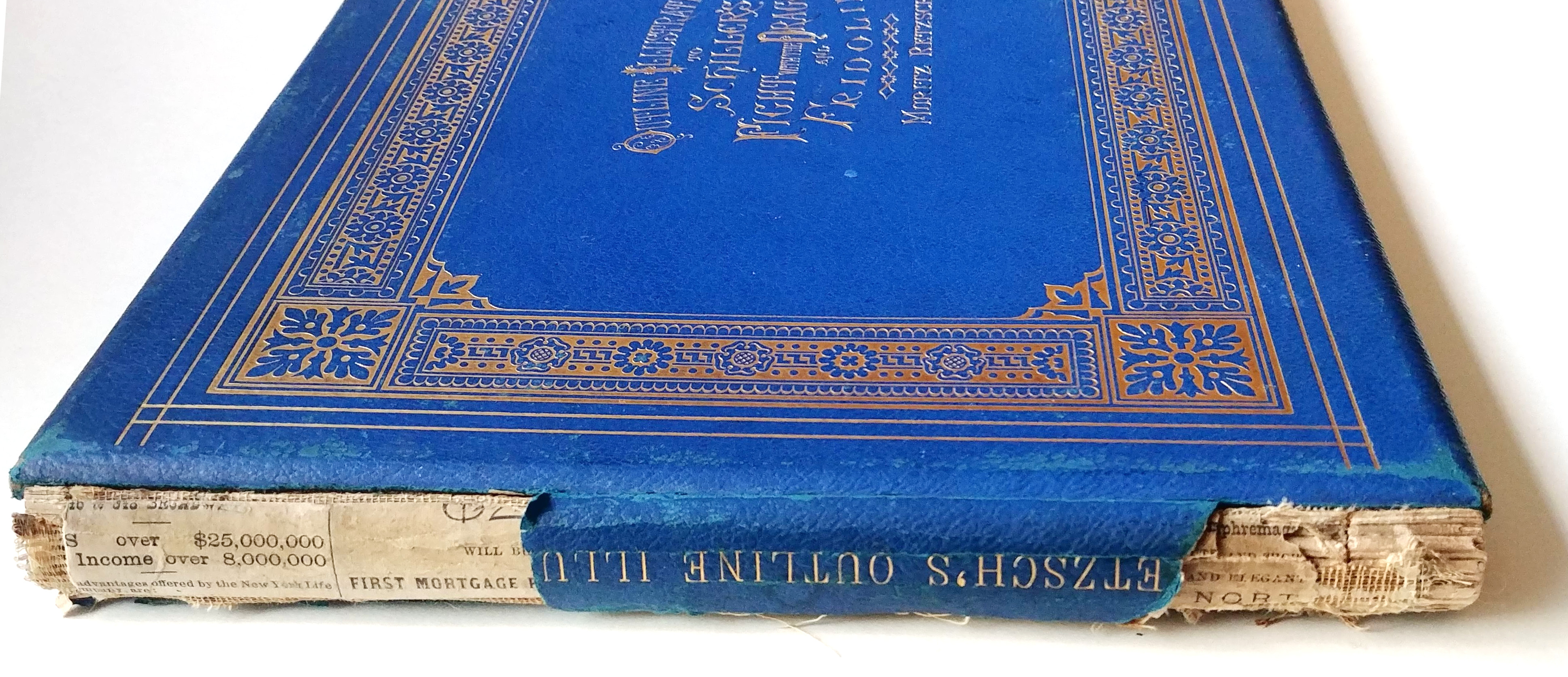 Outline Illustrations for The Fight with the Dragon, a Romance, with ...