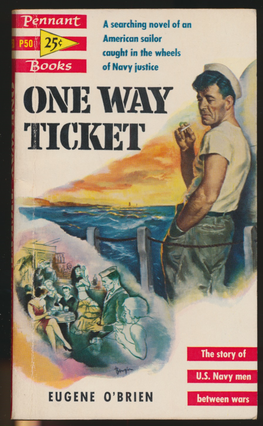 One Way Ticket by Eugene O'Brien: Very Good Soft cover (1954) 1st ...