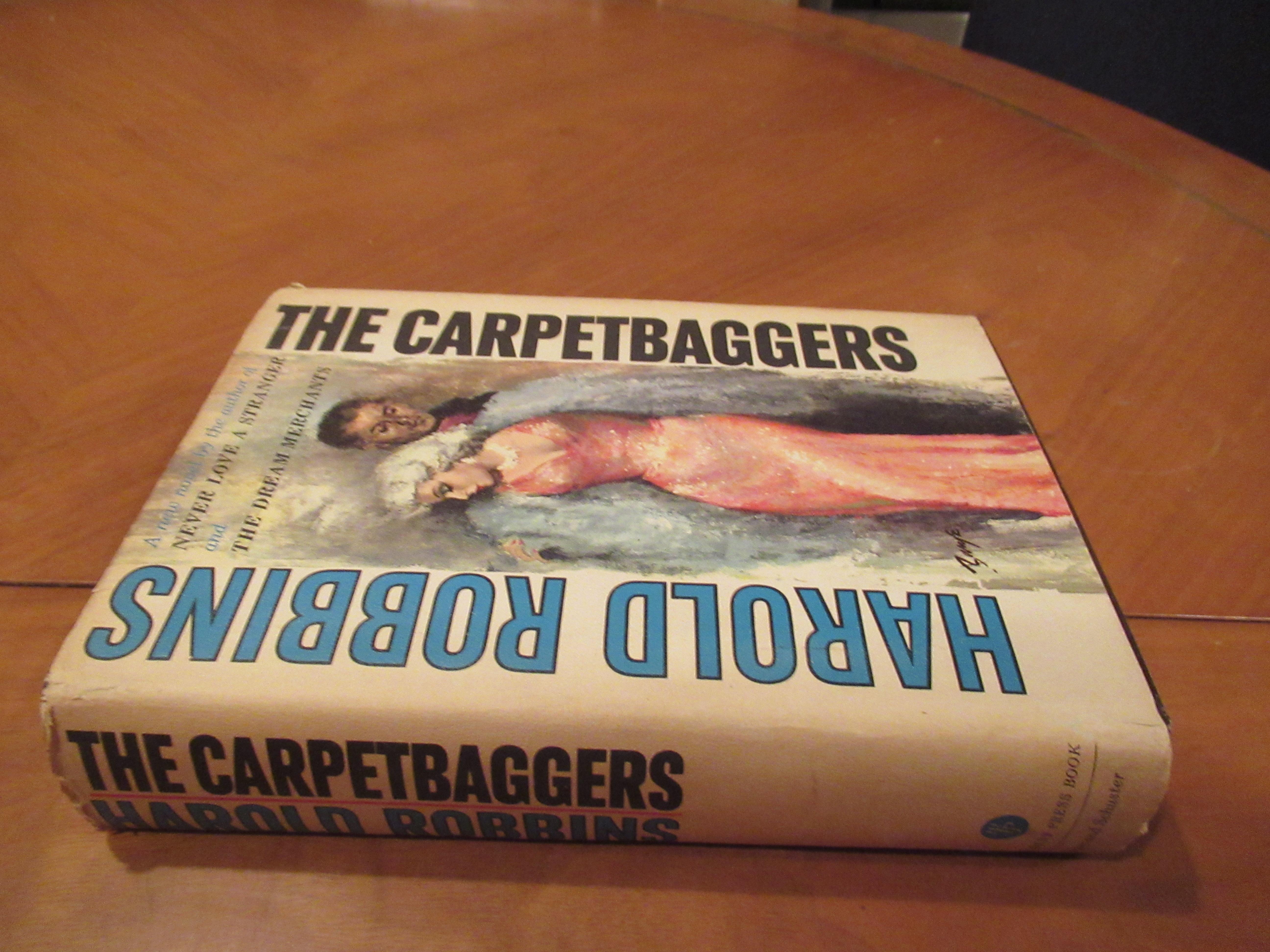 The Carpetbaggers by Robbins, Harold: Near Fine Brown Leatherette (1961 ...