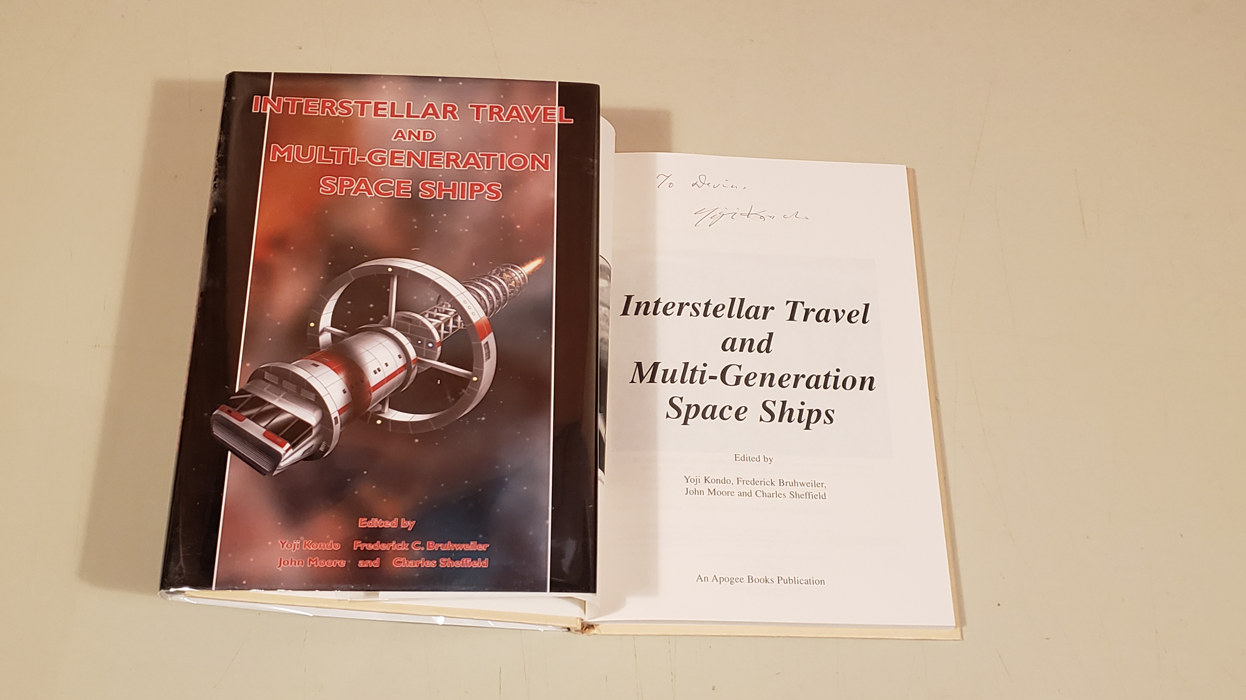 Interstellar Travel And Multi-Generational Space Ships: Signed by Kondo ...