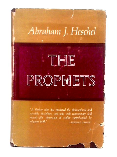 The Prophets von Abraham J. Heschel: Good (1962) | World of Rare Books
