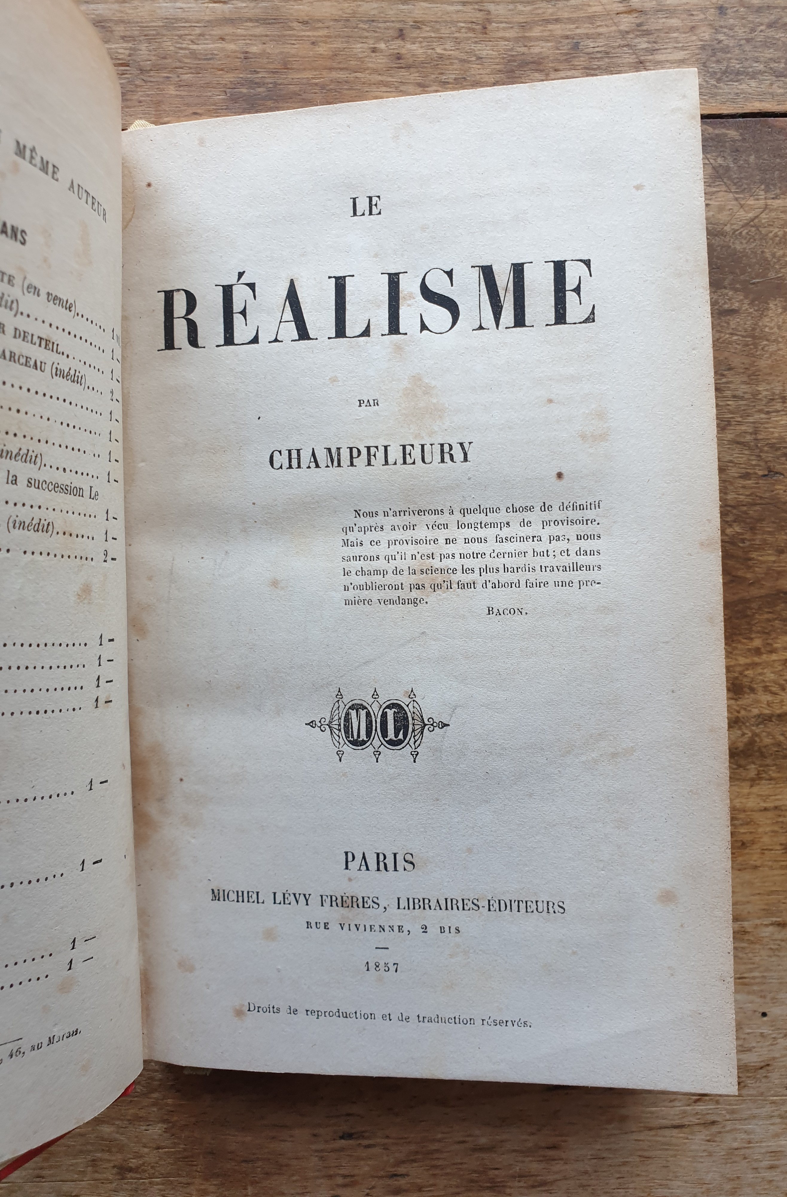 Le Réalisme by CHAMPFLEURY | CORSEAUX Pascal