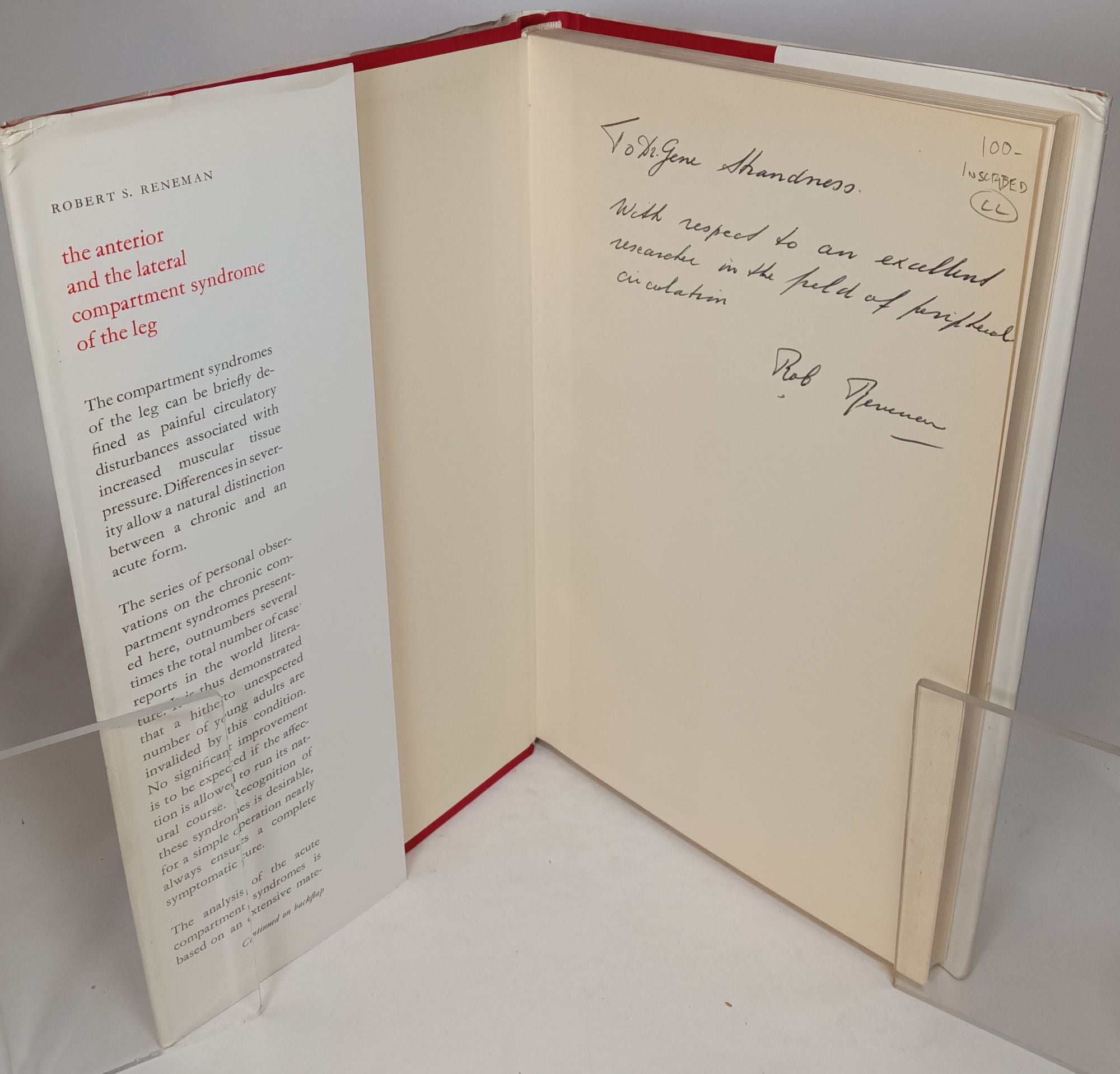 The Anterior and the Lateral Compartment Syndrome of the Leg by RENEMAN ...