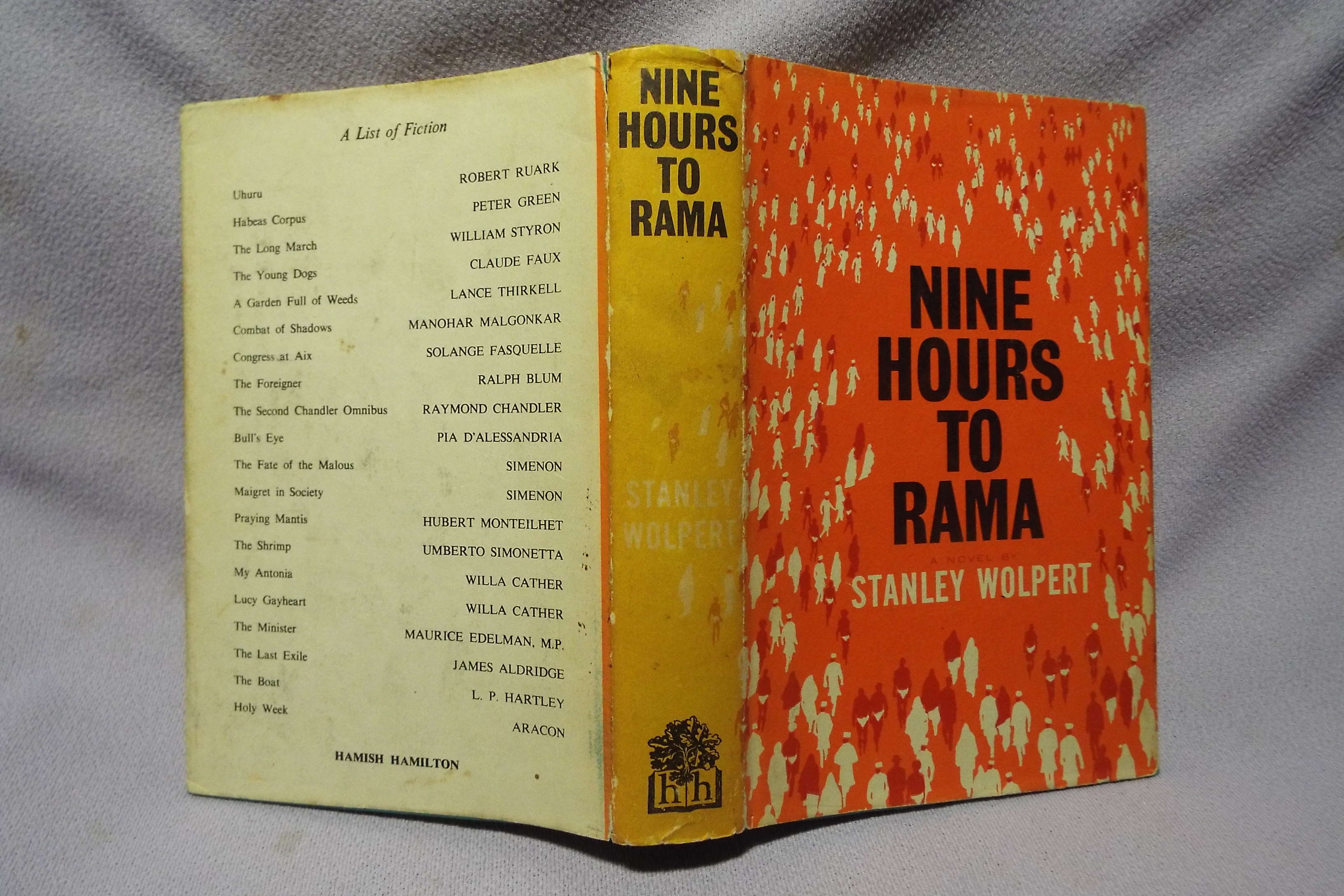Nine Hours to Rama : First printing by Wolpert, Stanley: Very Good ...