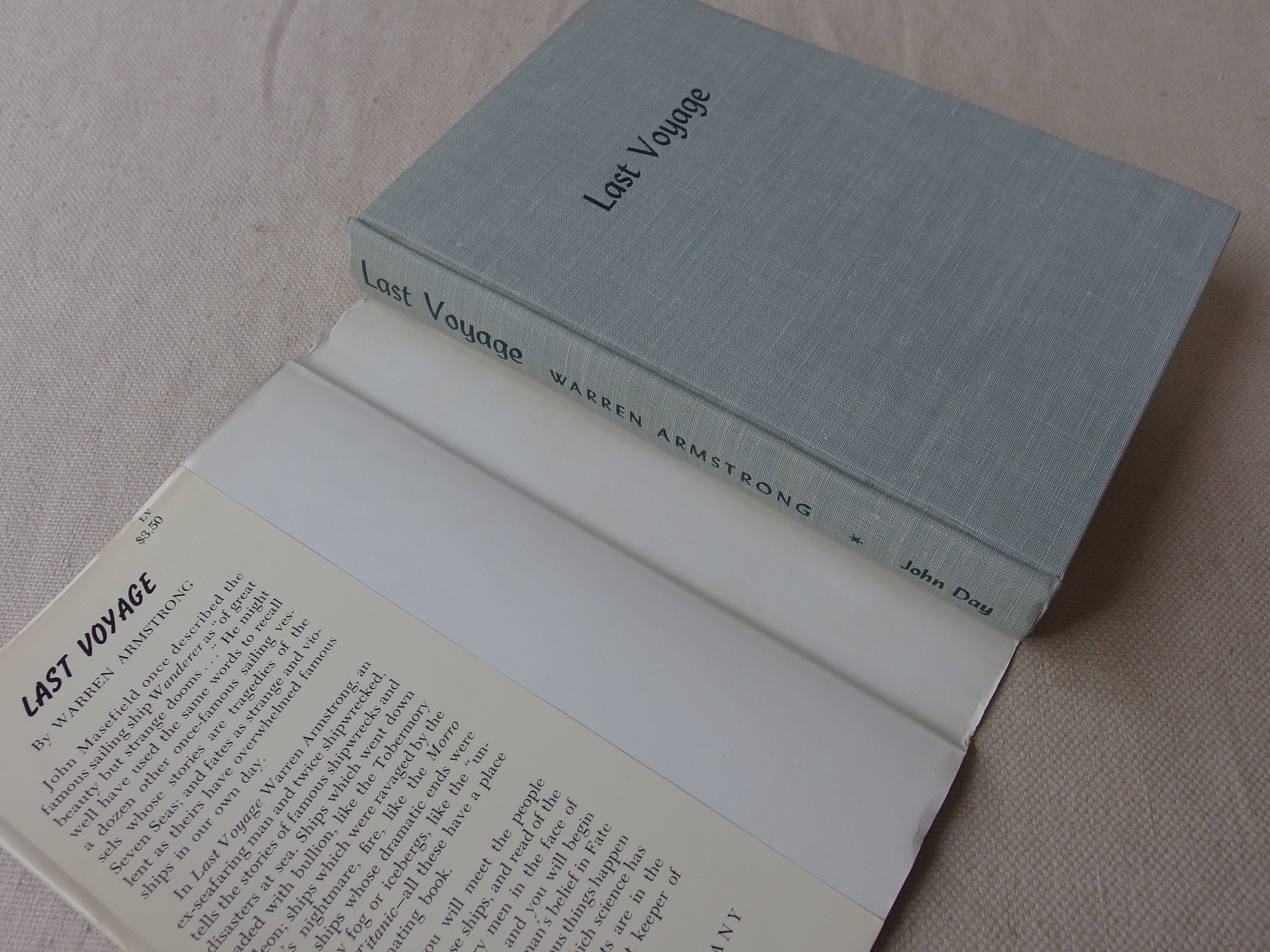 Last Voyage A Saga of Ships That Never Came Back by Warren Armstrong ...