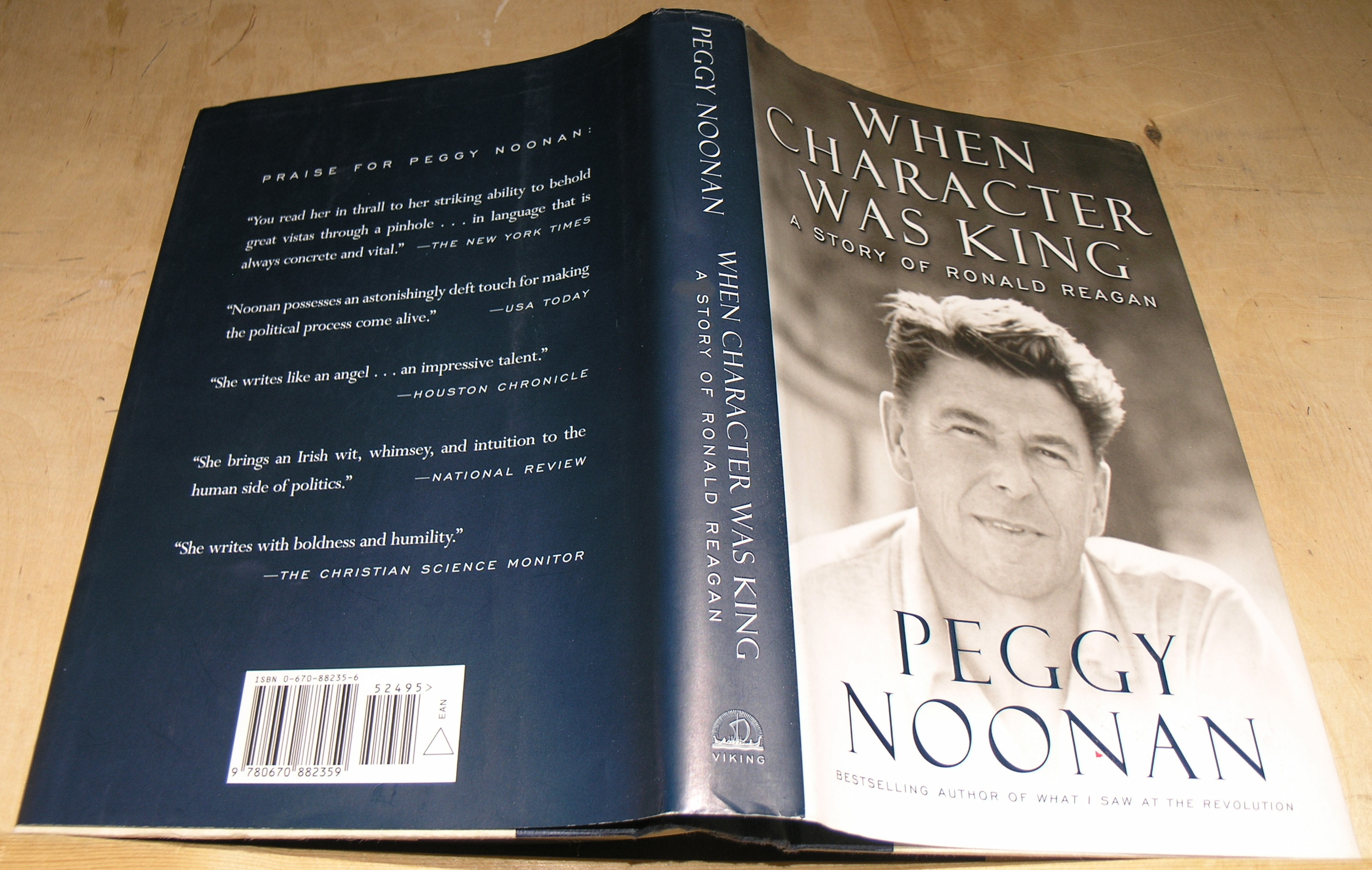When Character was King; A Story of Ronald Reagan. by Noonan. Peggy ...