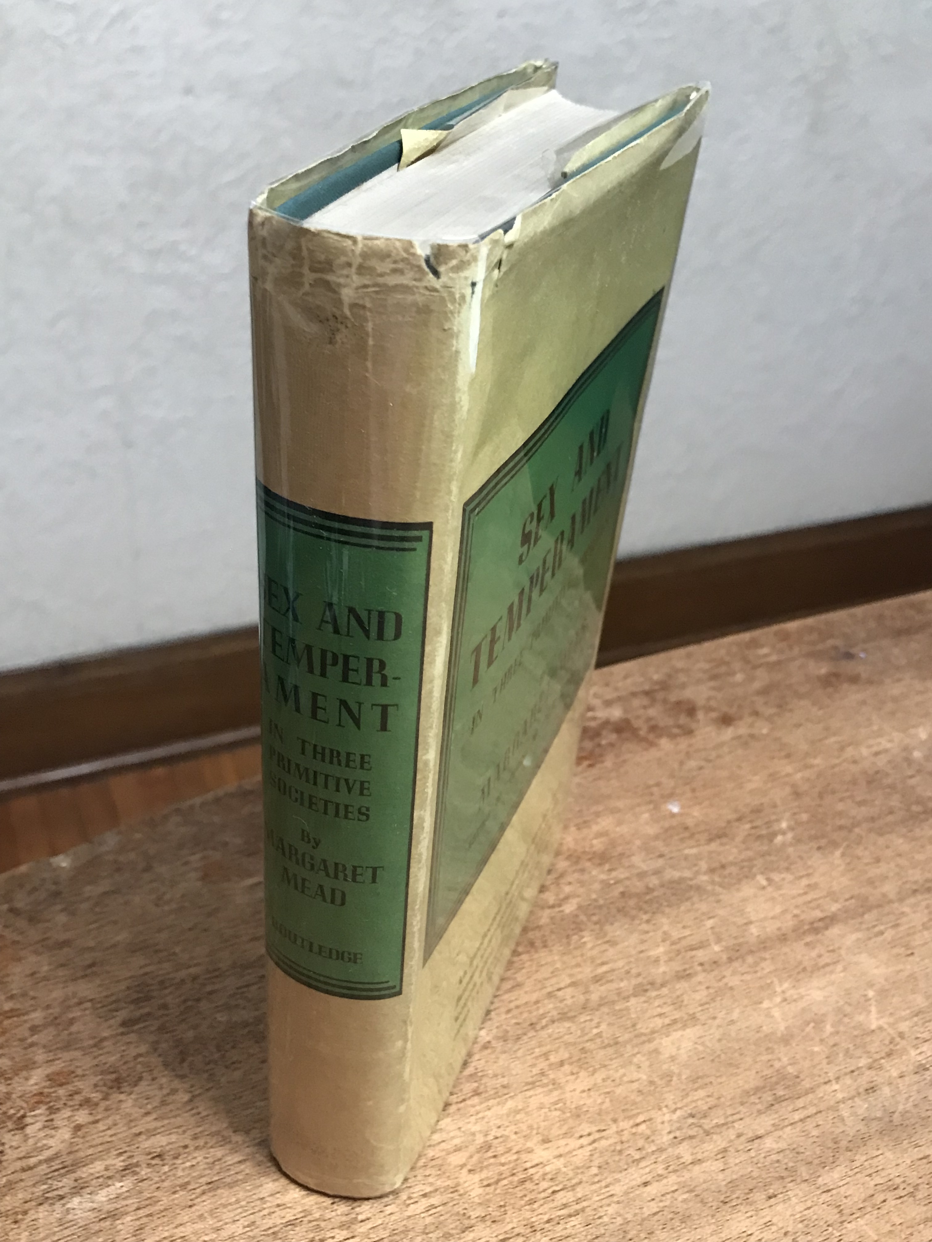 Sex And Temperament In Three Societies By Mead Margaret Very Good