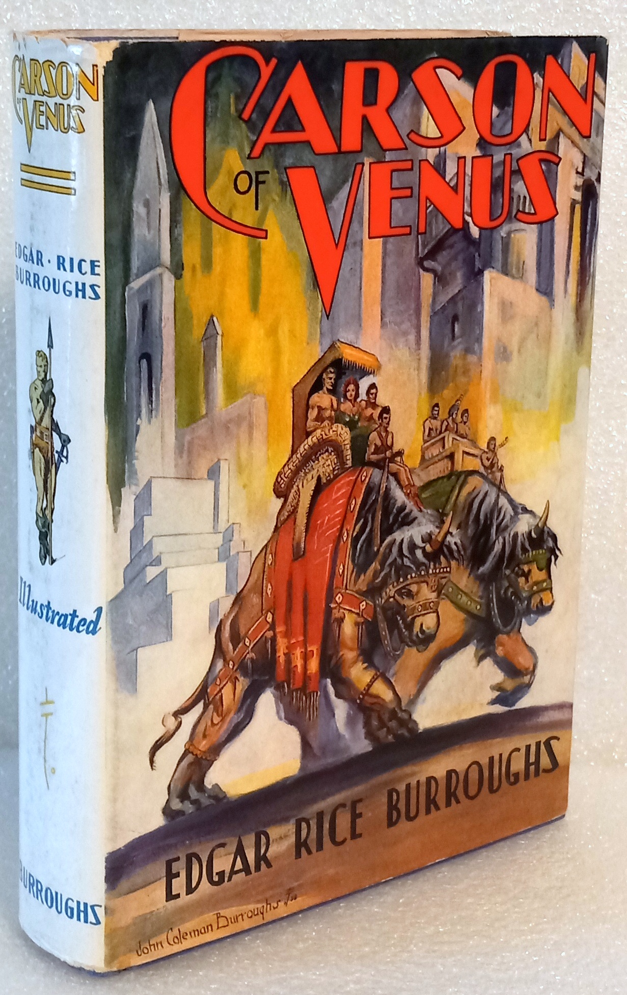 Carson of Venus by Burroughs, Edgar Rice: Fine Hardcover (1939) 1st ...