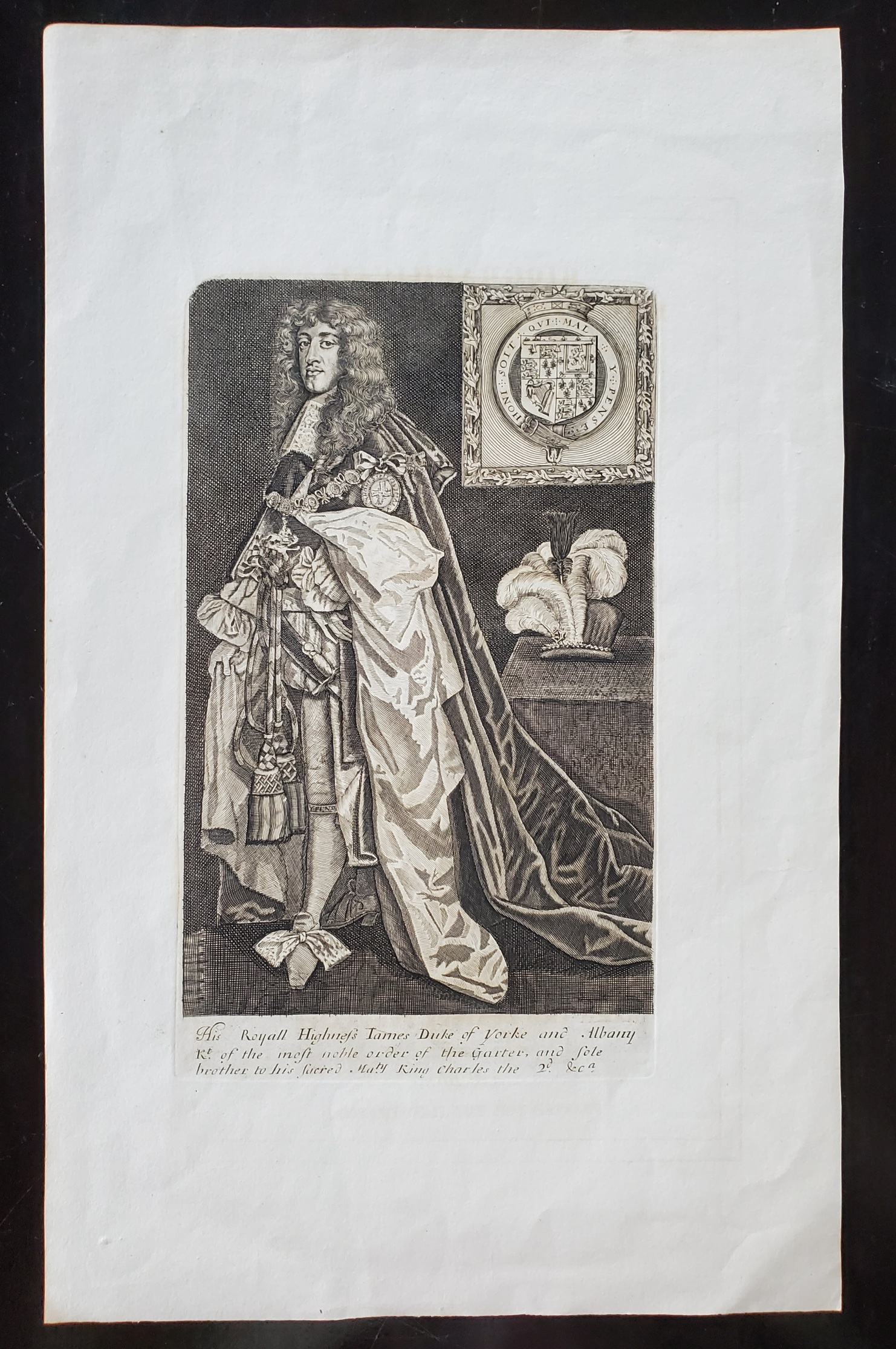 HIS ROYALL [sic] HIGHNESS JAMES, DUKE OF YORKE [sic] AND ALBANY, KT. OF ...