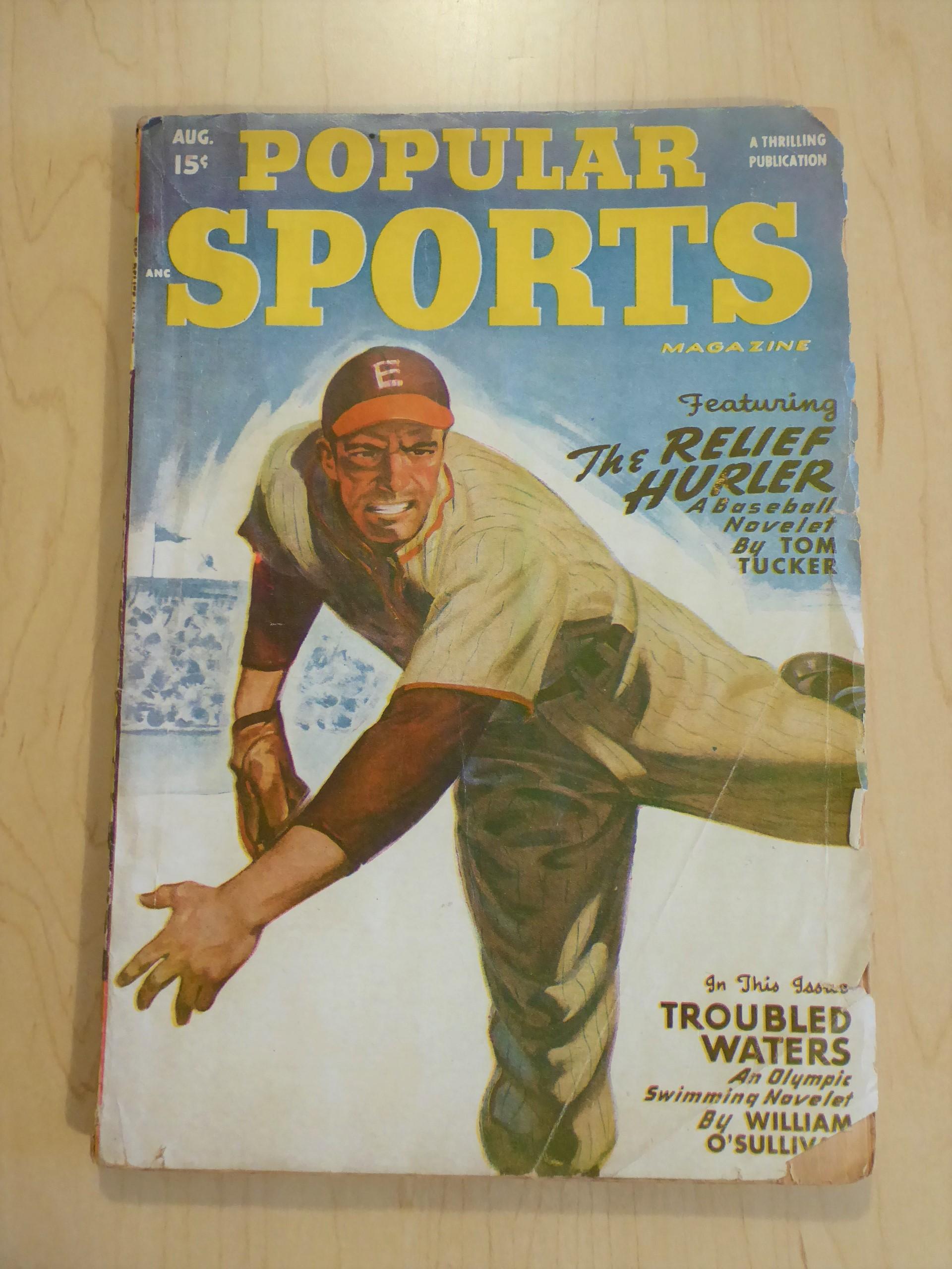 Popular Sports Magazine Pulp August 1948 by Bowen, Robert Sidney; Davis ...