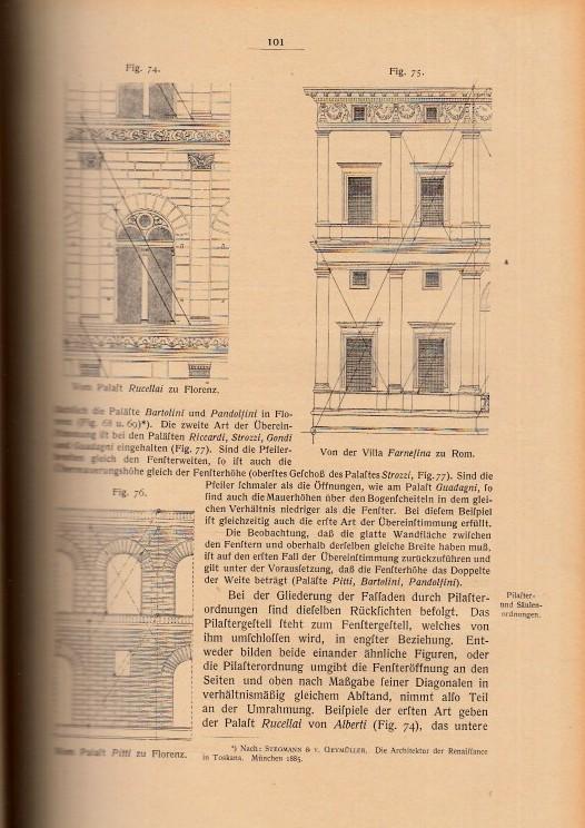 Architektonische Komposition. Entwerfen, Anlage und Einrichtung der ...