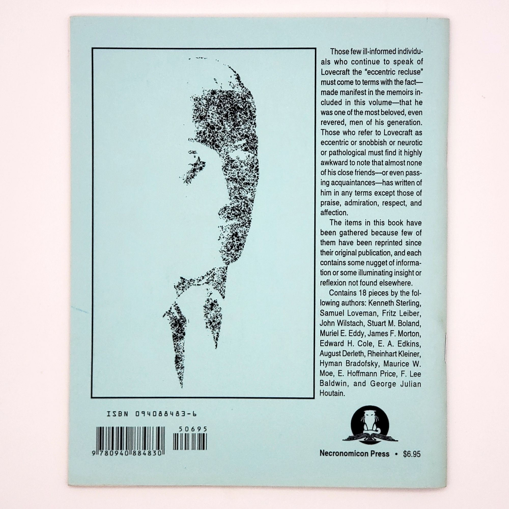 Caverns Measureless to Man: 18 Memoirs of H. P. Lovecraft. The ...