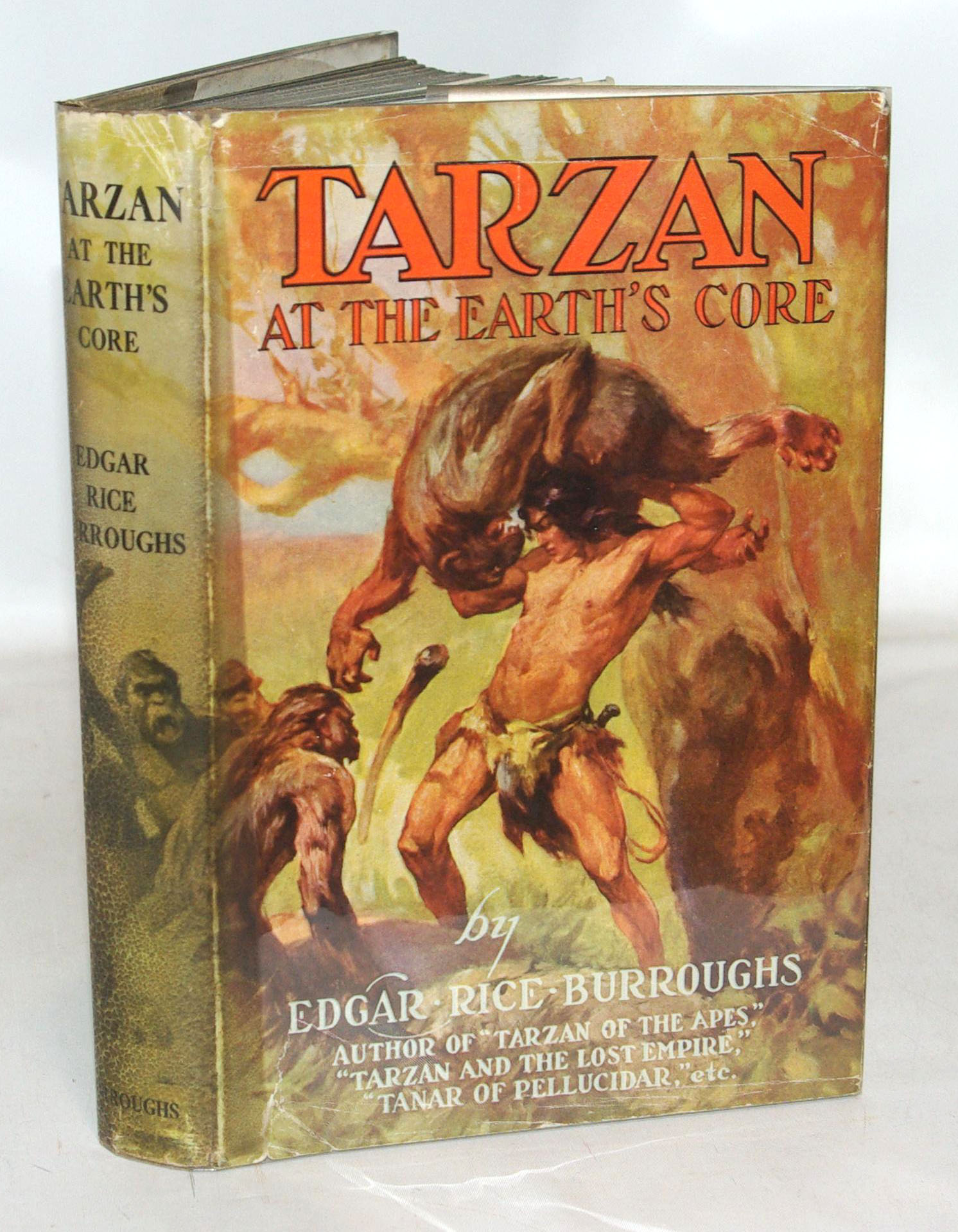 Tarzan At The Earth's Core by Edgar Rice Burroughs: Hardcover (1948 ...