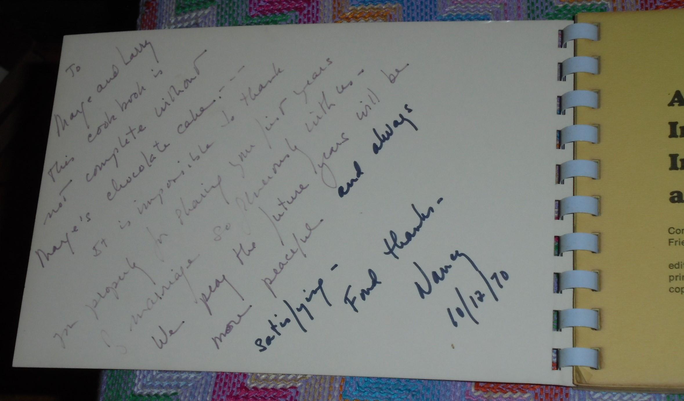 Adlai's Nancy. Her Potpourri. A Blend of Good Basic Ingredients Spiced ...