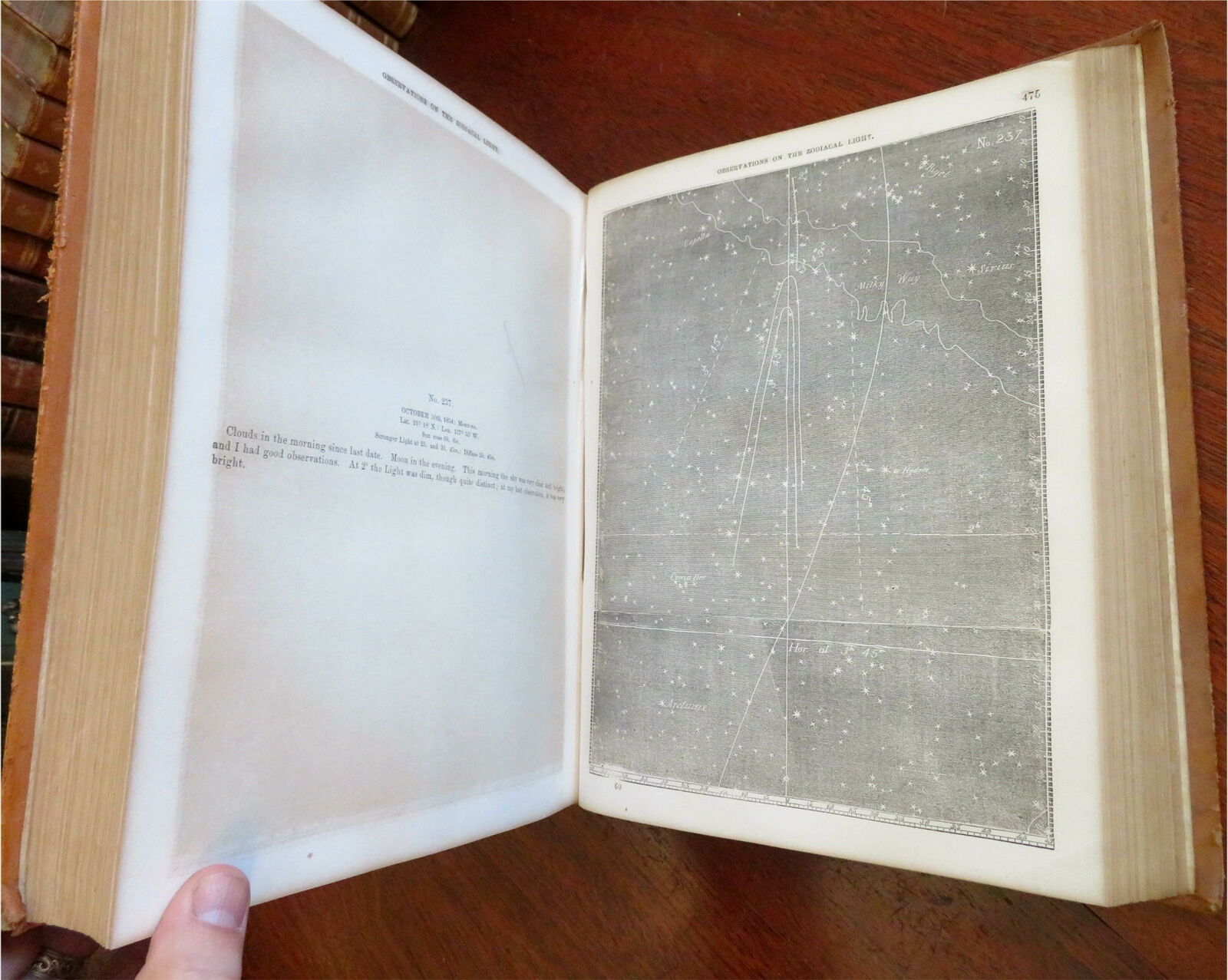 Perry's Expedition to Japan 1856 Night Sky Observations Star Charts ...