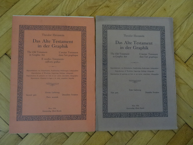 Das alte Testament in der Graphik, the Old Testament in graphic arts. L ...