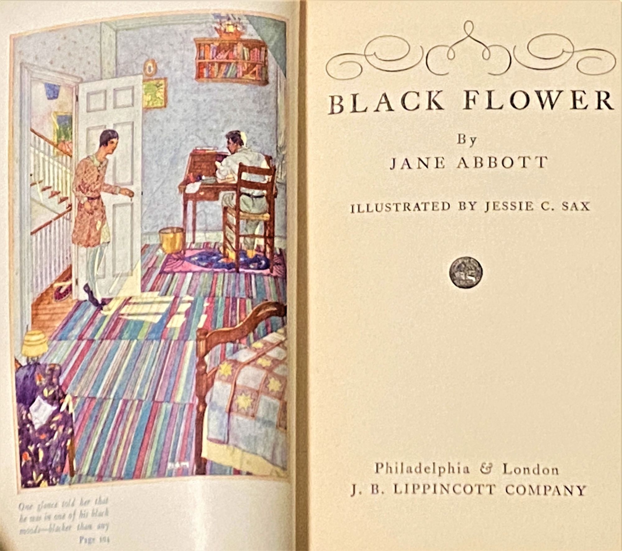 Black Flower by Jane Abbott: (1929) | My Book Heaven