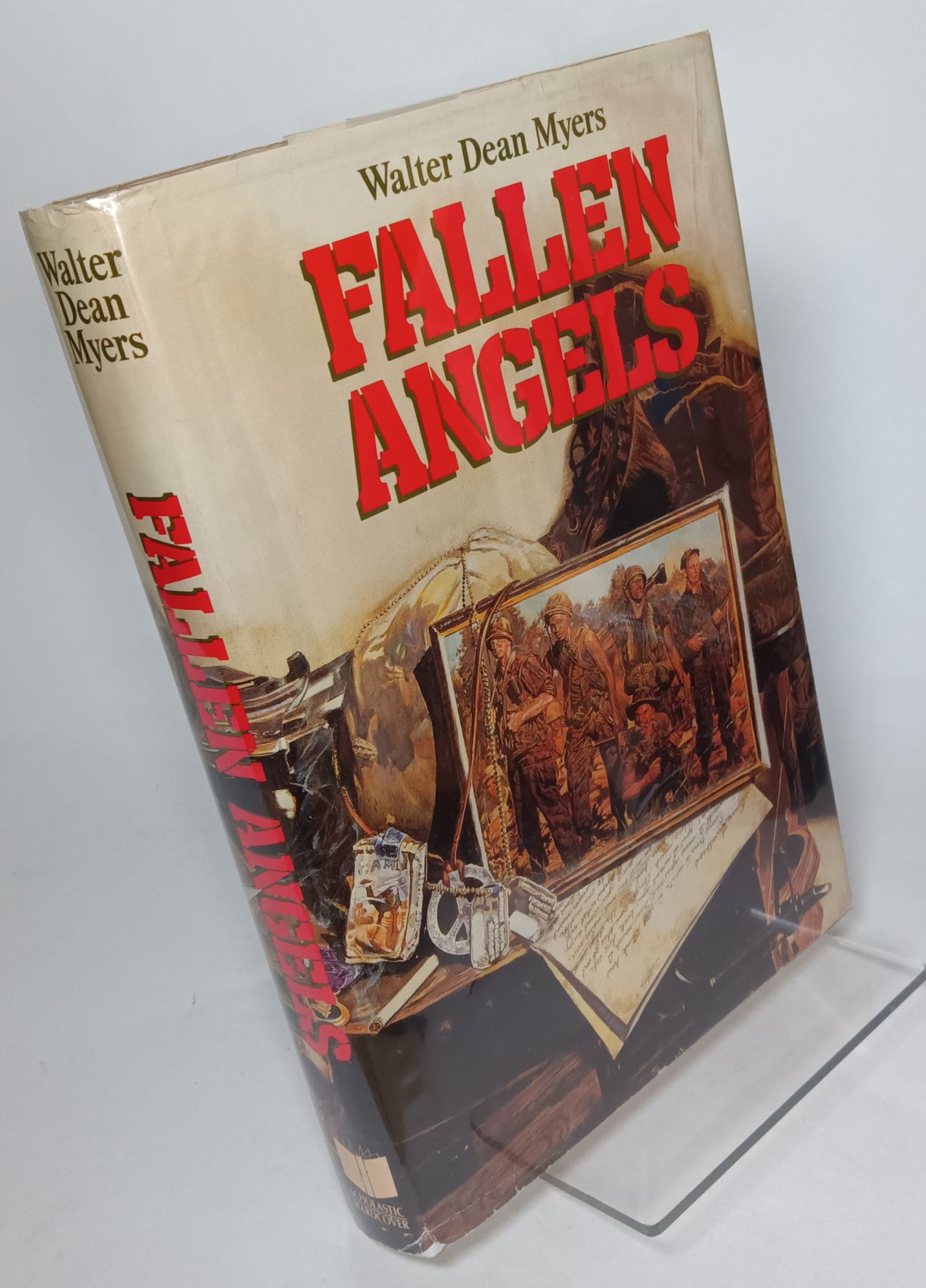 Fallen Angels by MYERS, Walter Dean: Very Good+ HARDCOVER (1988) 1st ...