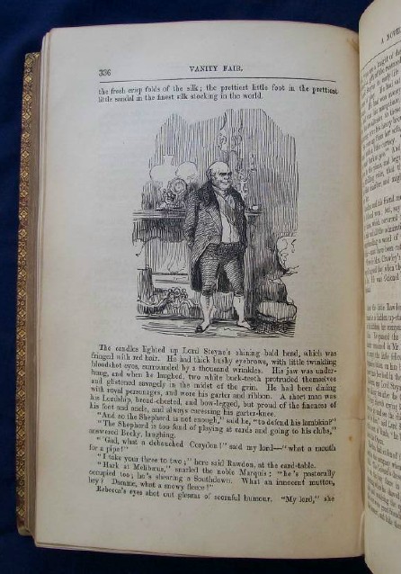 Vanity Fair. A Novel Without a Hero. by Thackeray, William Makepeace ...