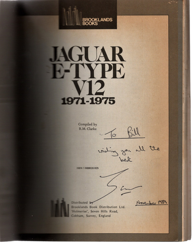 Jaguar E Type V12 1971-75 Road Test Book by Clarke, R.M.: Good+ ...