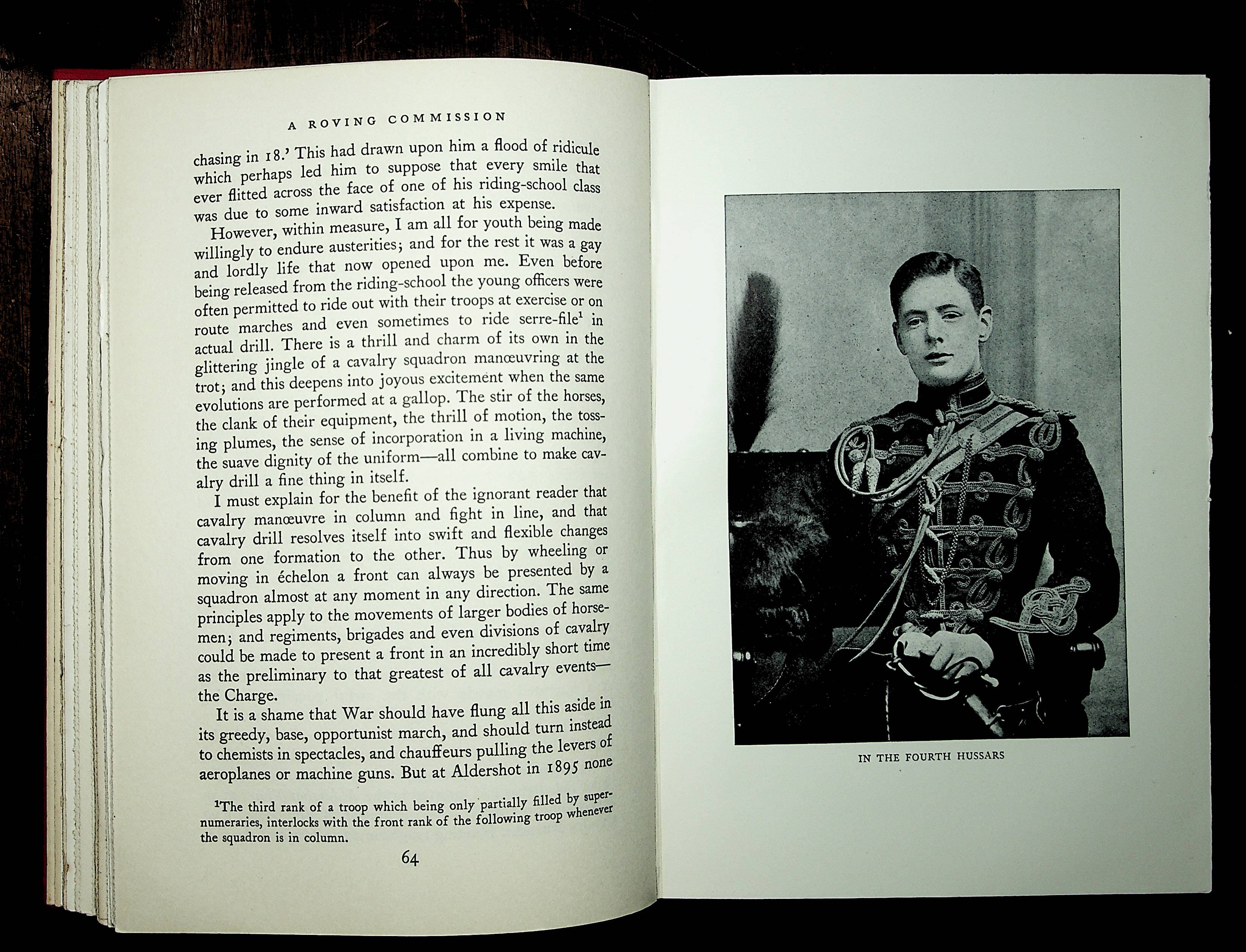 A ROVING COMMISSION My Early life by Churchill, Winston fx: Hardcover ...