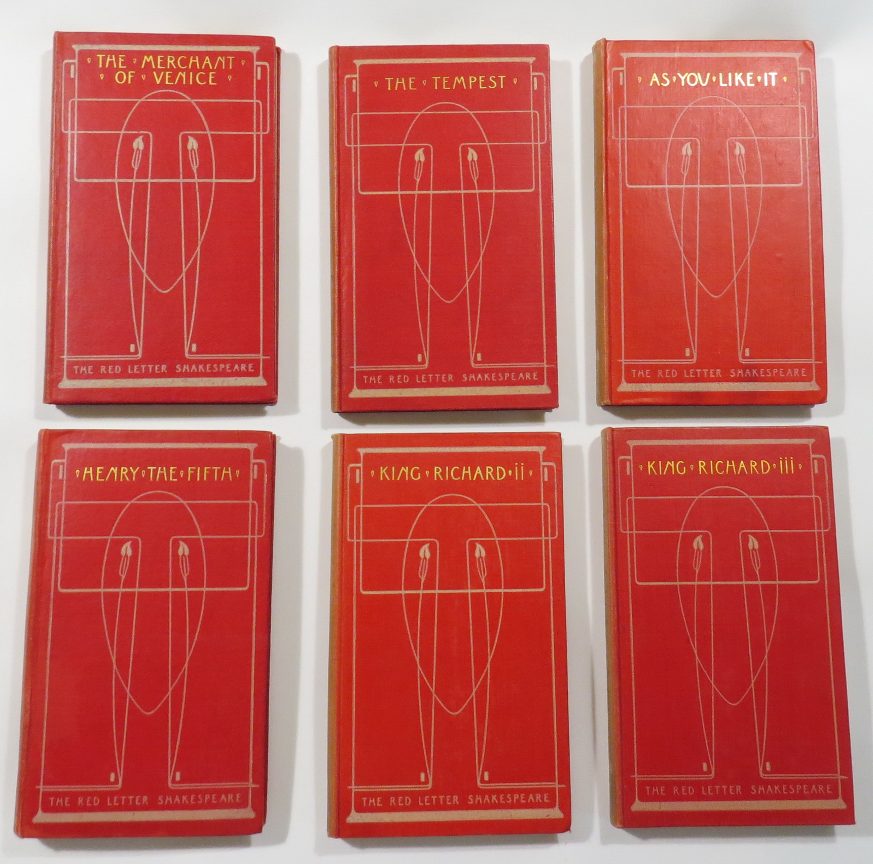 The Red Letter Shakespeare [39 volumes] by Shakespeare, Wiliam; edited ...