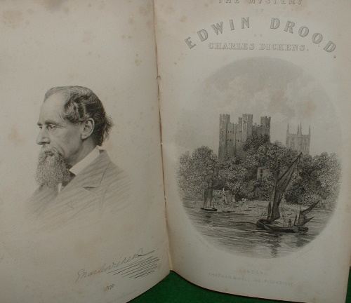 THE MYSTERY OF EDWIN DROOD by CHARLES DICKENS: Good Hardcover (1870 ...