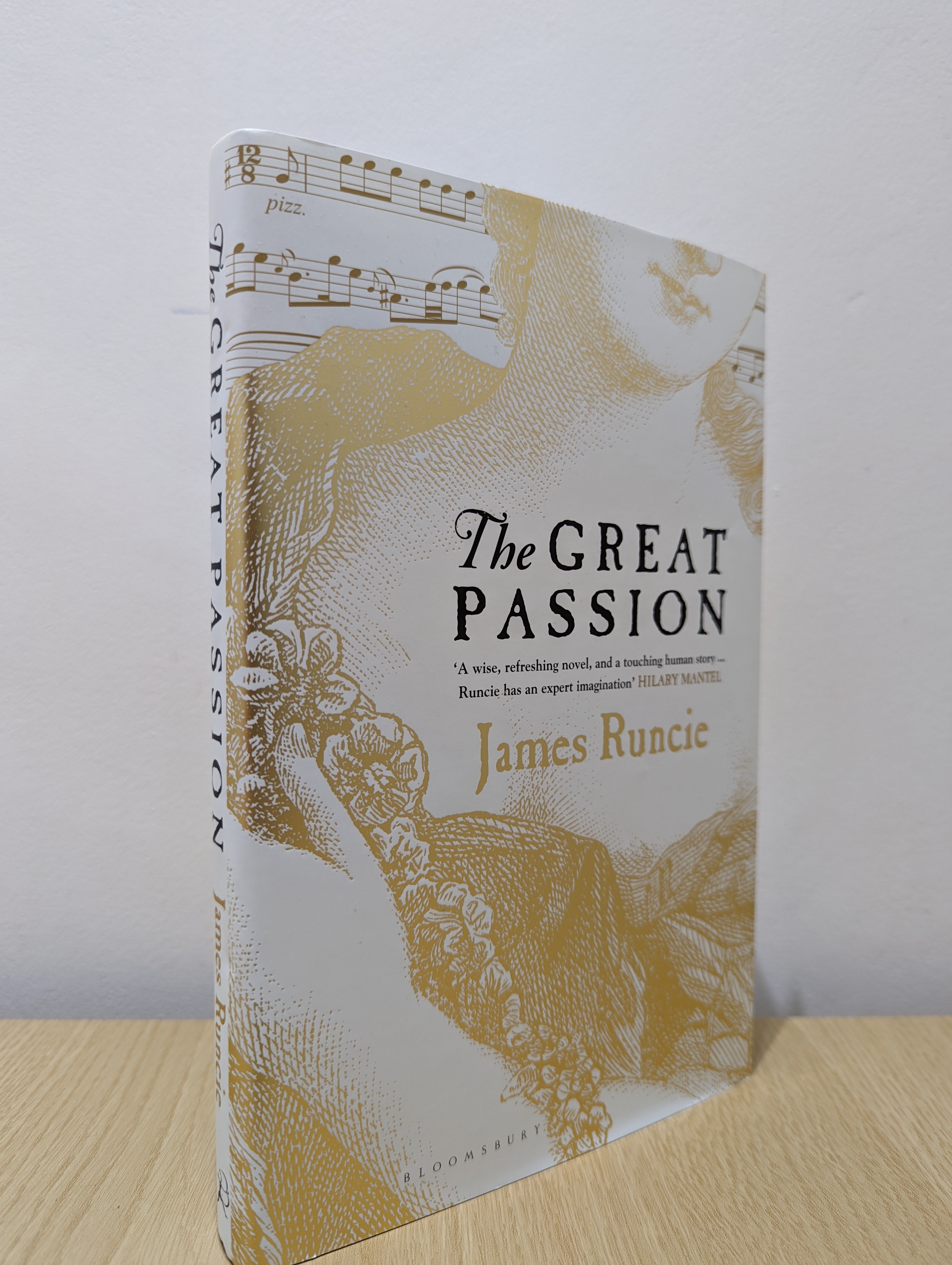 The Great Passion Signed First Edition By Runcie James New Hardcover 2022 1st Edition