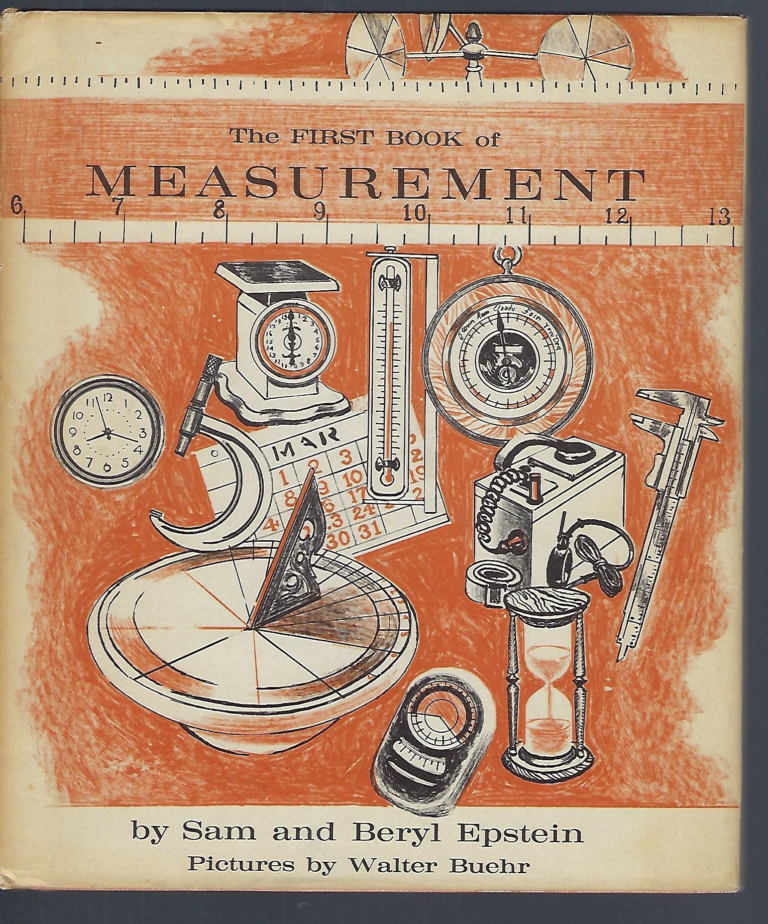 The First Book of Measurement by Epstein, Sam and Beryl: Very Good ...