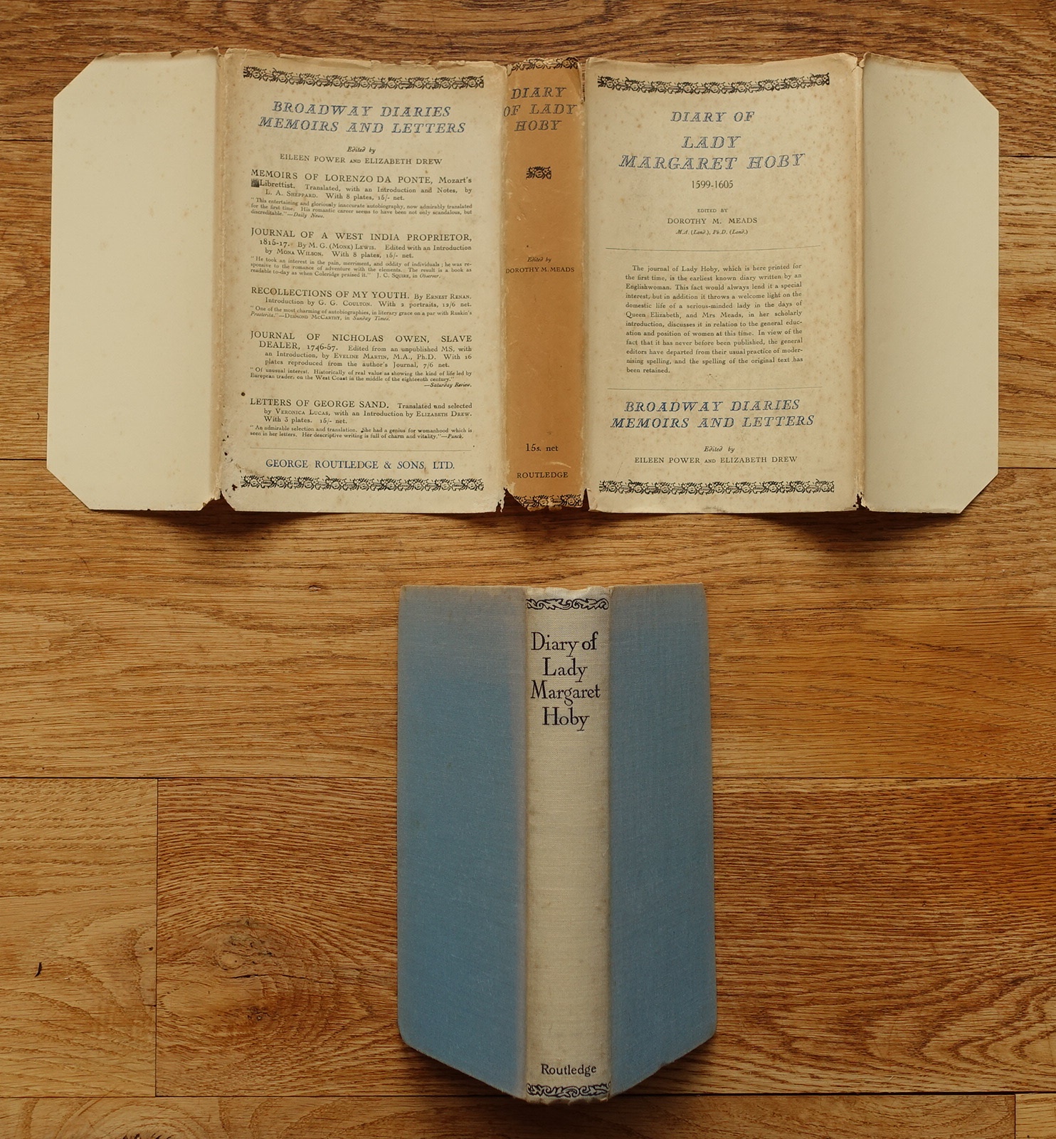 Diary Of Lady Margaret Hoby par Dorothy M. Mead (ed.): Good Hardcover ...