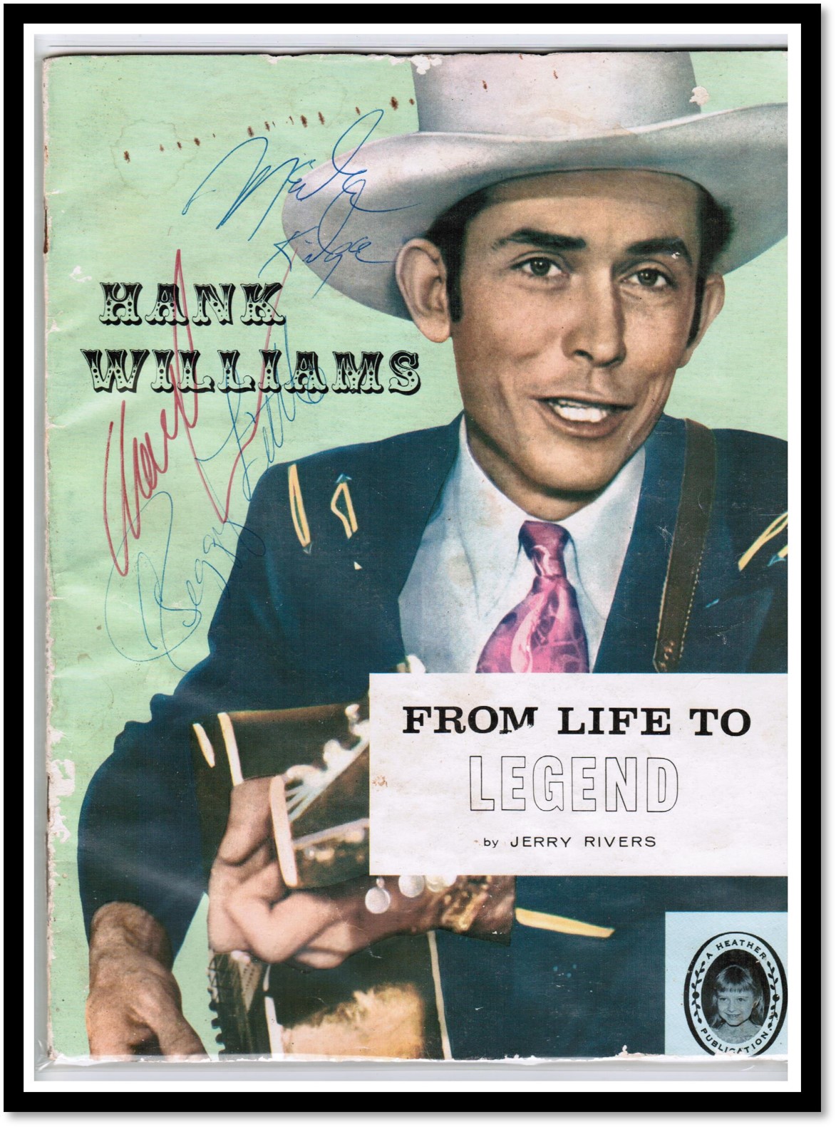 [Signed Program] Hank Williams: From Life to Legend by Rivers, Jerry ...
