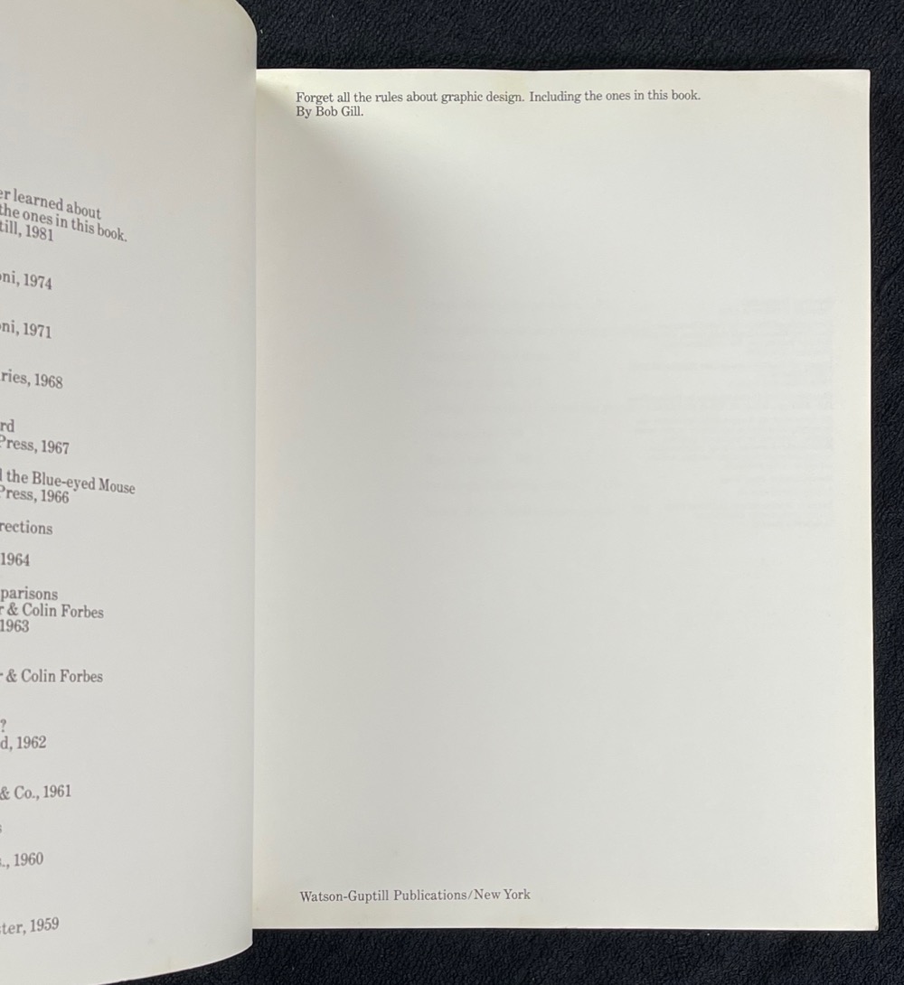 Forget all the rules about Graphic Design. Including the ones in this ...