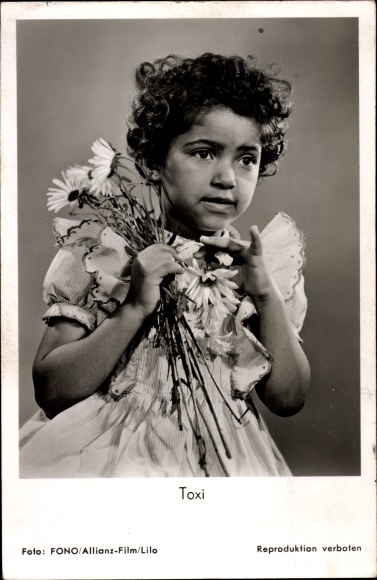 Ansichtskarte / Postkarte Schauspielerin Elfie Fiegert, Toxi, Portrait ...