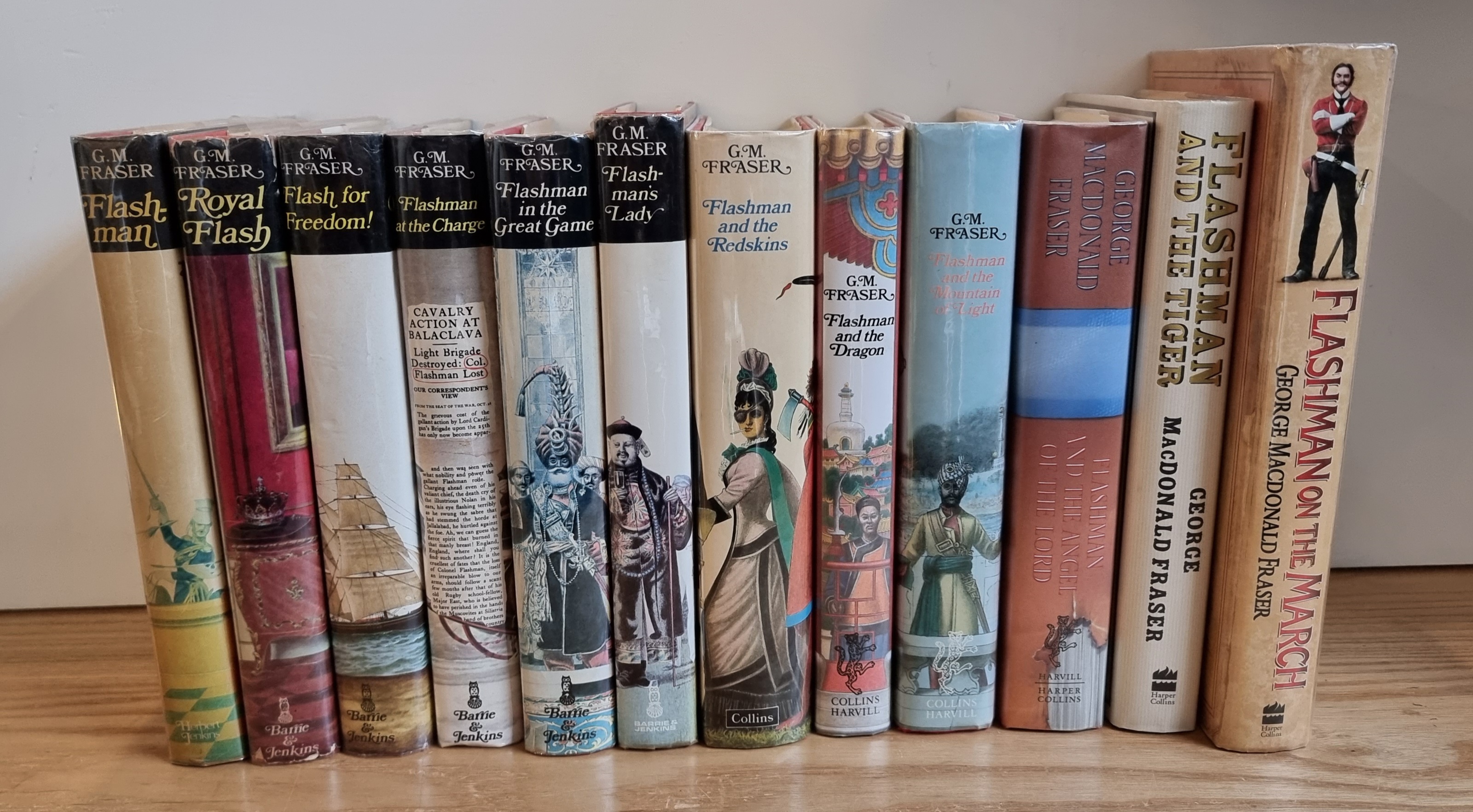 The Flashman Papers - A Complete Set of First Editions (12 Volumes ...