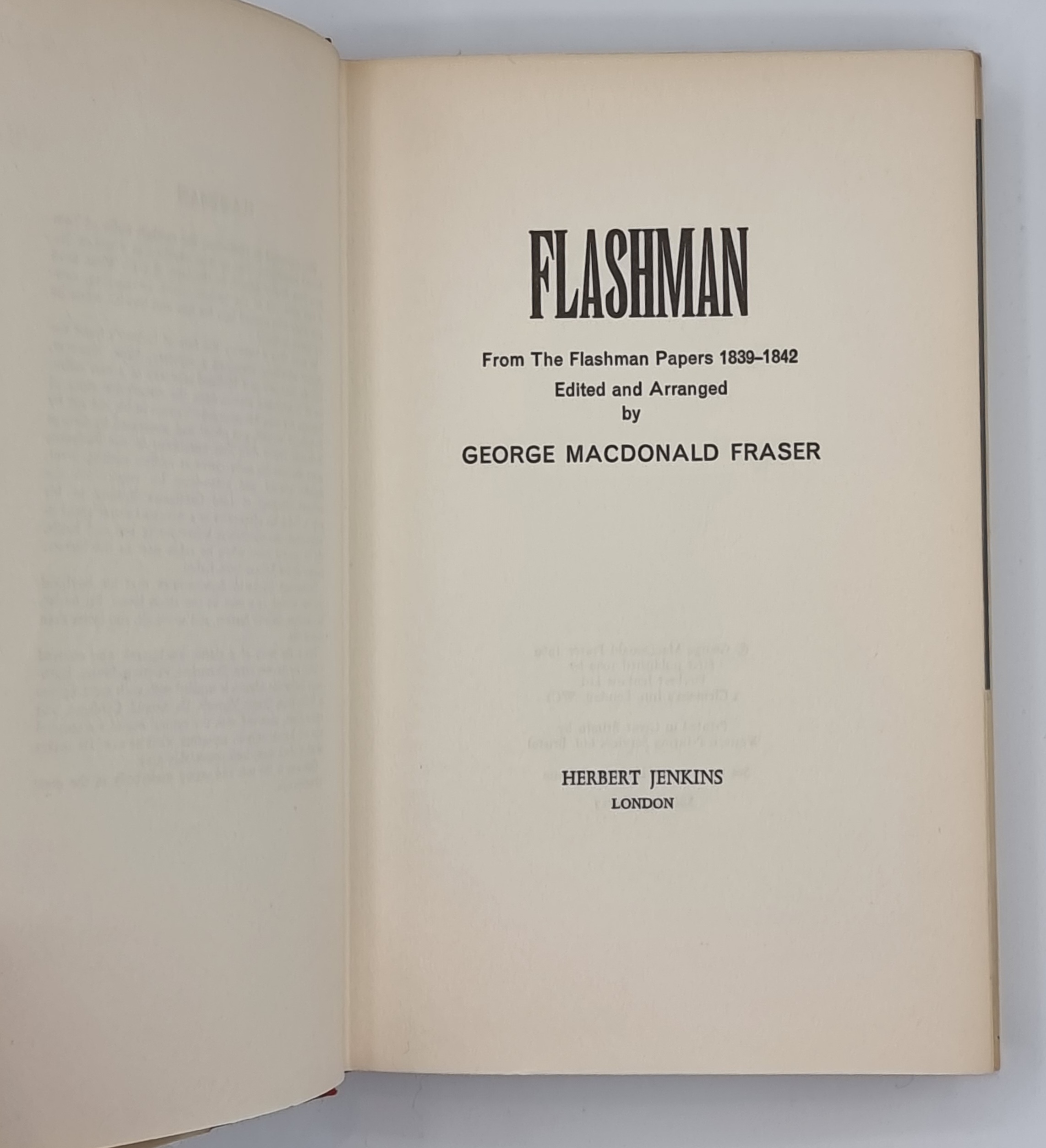 The Flashman Papers - A Complete Set of First Editions (12 Volumes ...