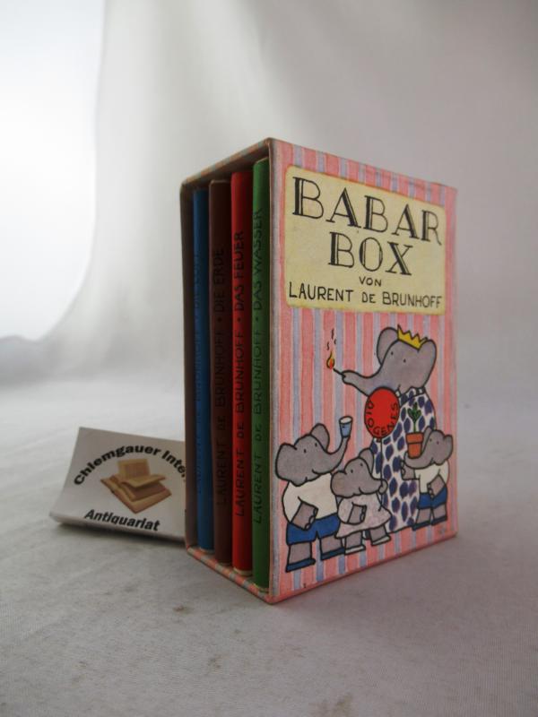 Babar Box. Die Luft, Das Feuer, Die Erde . Das Wasser. VIER (4) Bände ...