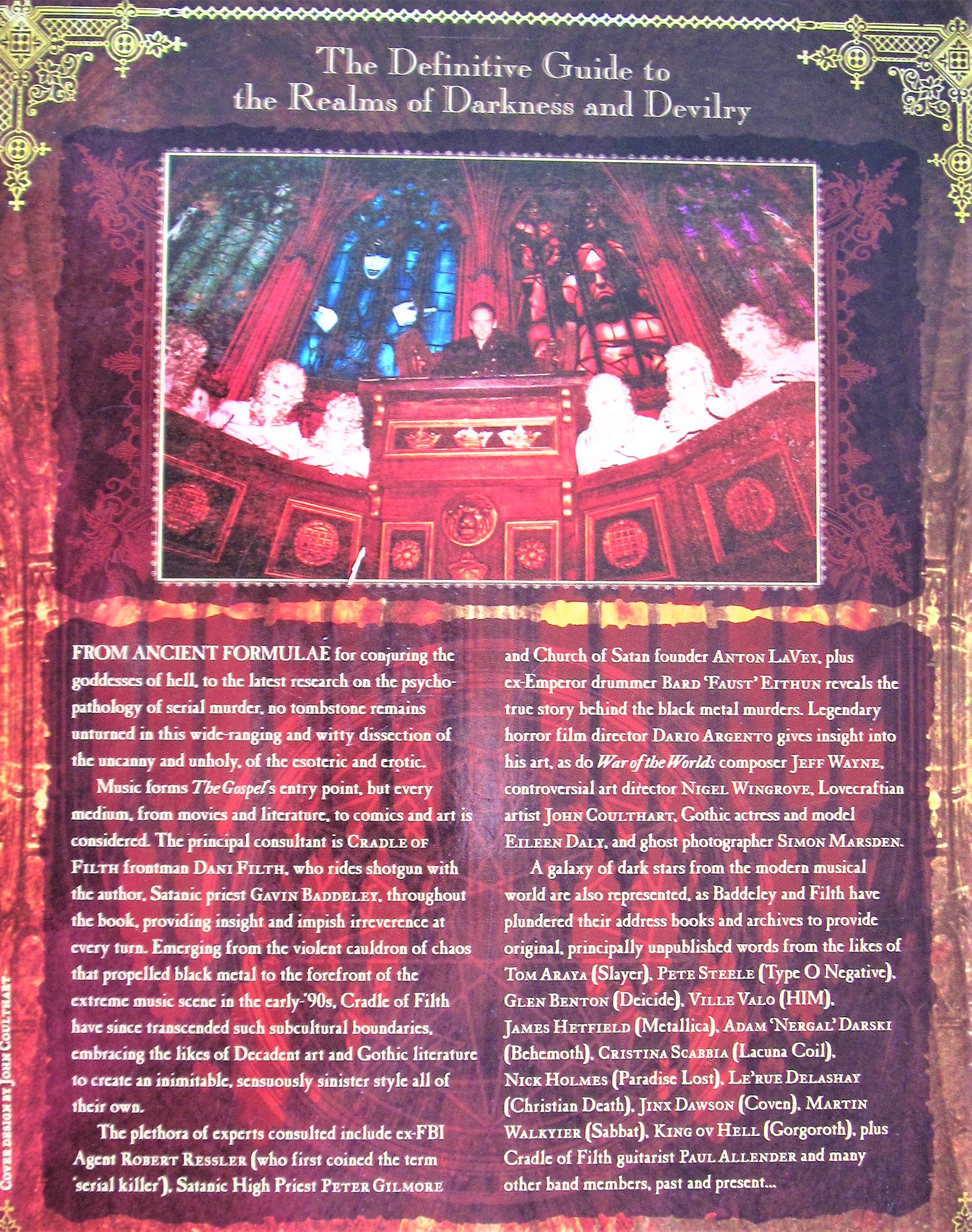 The Gospel of Filth: A Bible of Decadence & Darkness by Baddeley, Gavin ...