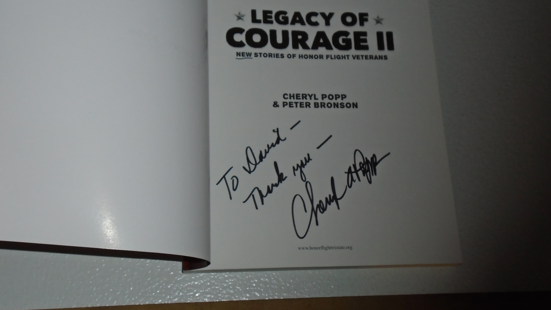 Legacy of Courage II by Cheryl Popp And Peter Bronson: Very Good Soft ...