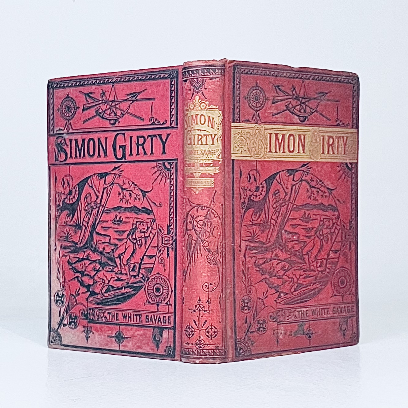 Simon Girty : "The white savage"; A romance of the border de McKnight ...