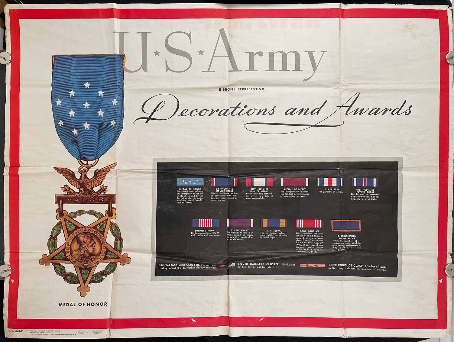 U S Army Ribbons Representing Decorations And Awards Newsmap For The ...