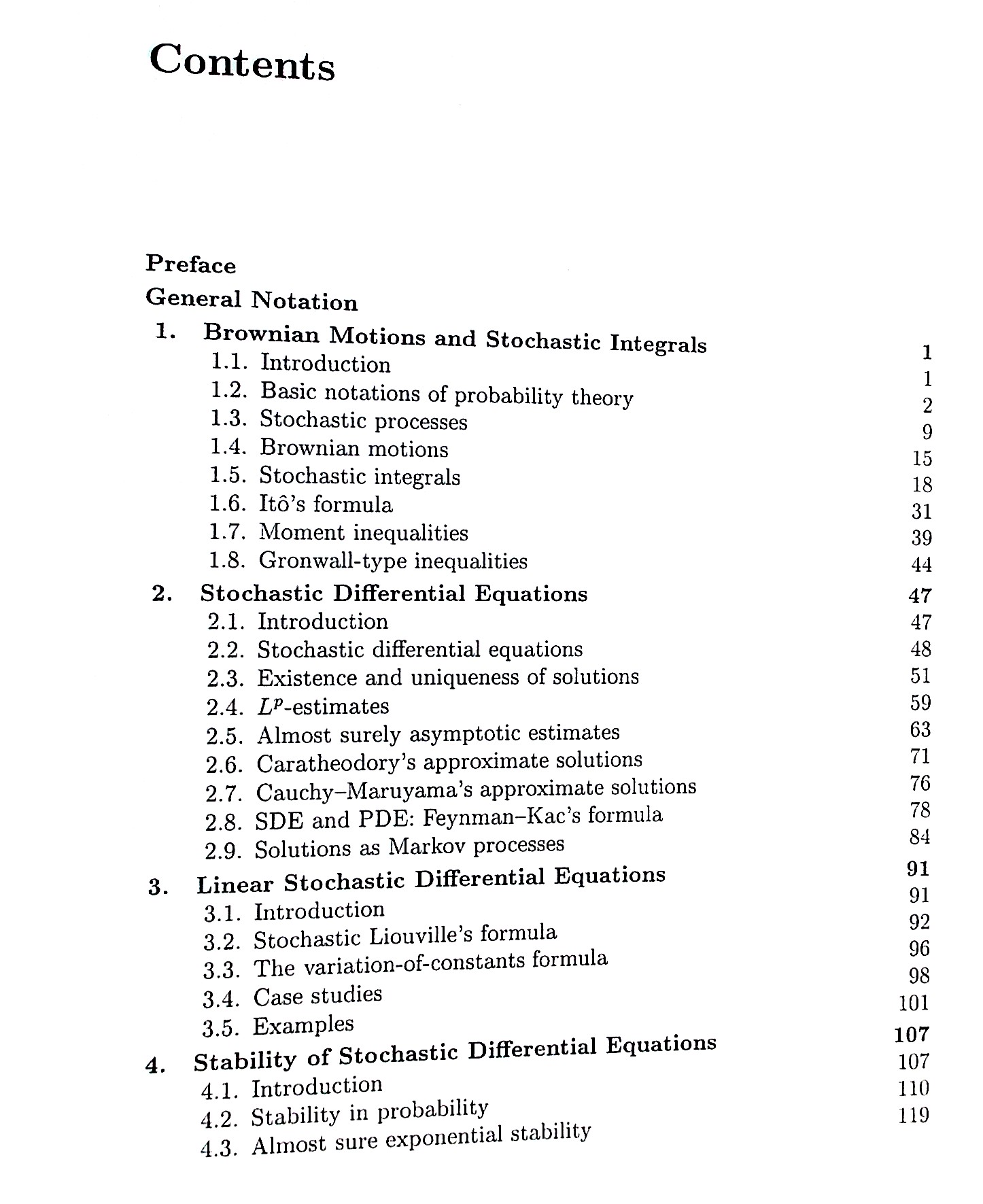 Stochastic Differential Equations & Applications by Xuerong Mao: Fine ... Stochastic Differential Equations & Applications by Xuerong Mao: Fine ...