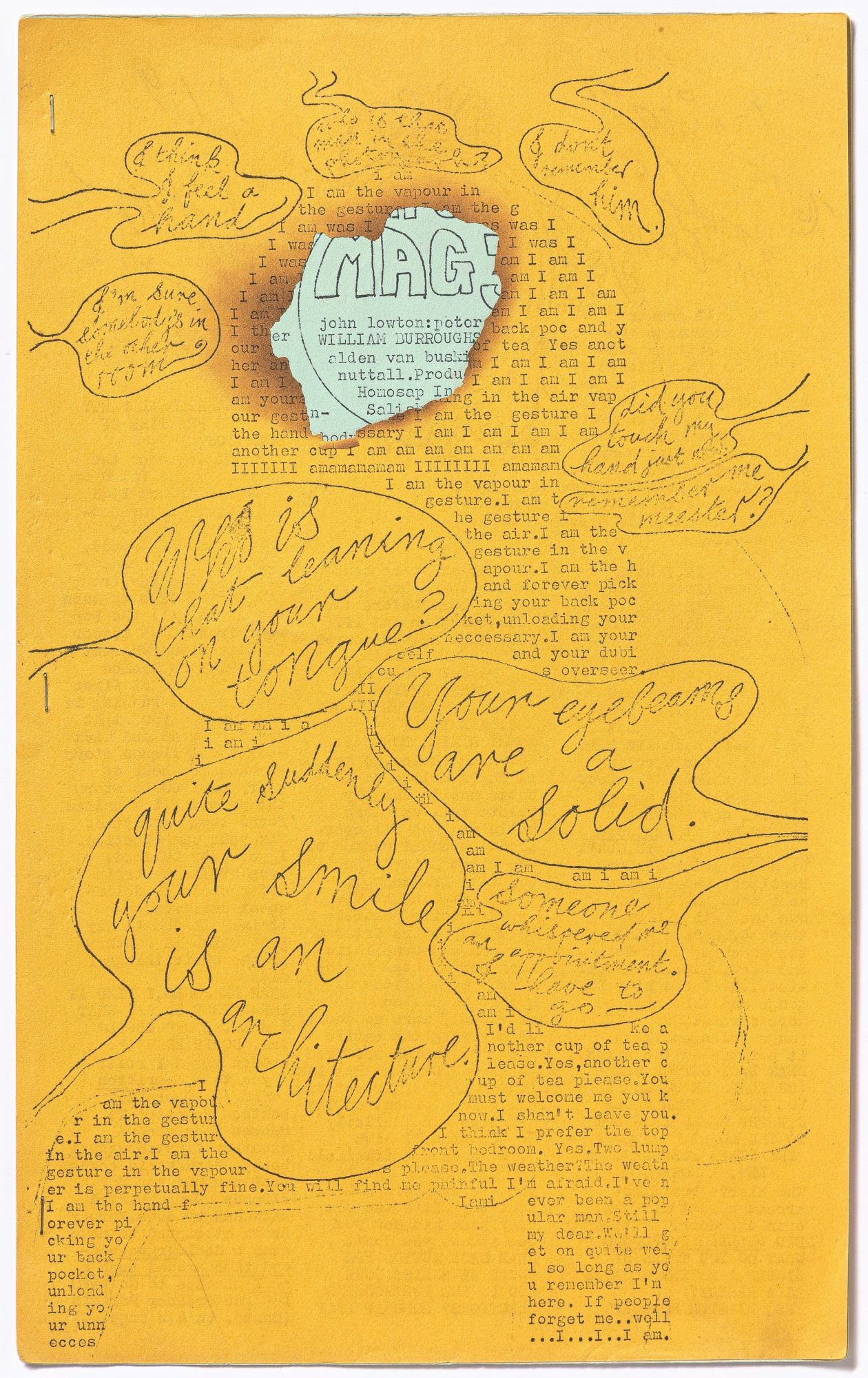 My Own Mag [No. 7] by (BURROUGHS, William) NUTTALL, Jeff, edited by ...