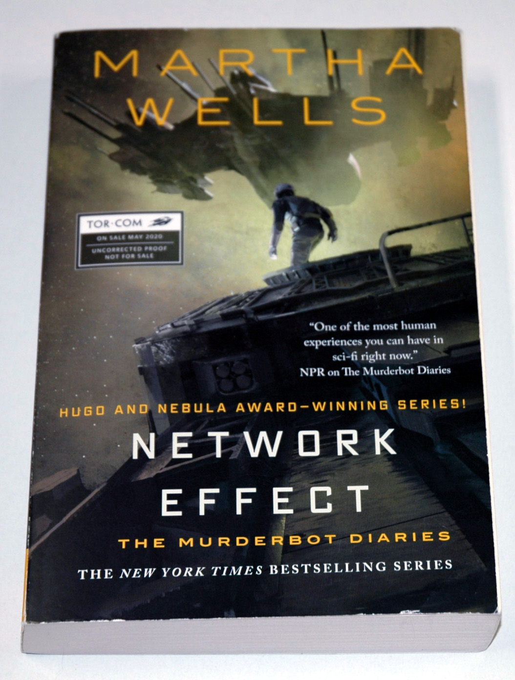 Network Effect: A Murderbot Novel (Uncorrected proof) by Martha Wells ...