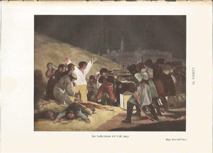 LAMINA V05350: Los fusilamientos del 3 de mayo, por Goya von Rafael ... LAMINA V05350: Los fusilamientos del 3 de mayo, por Goya von Rafael ...