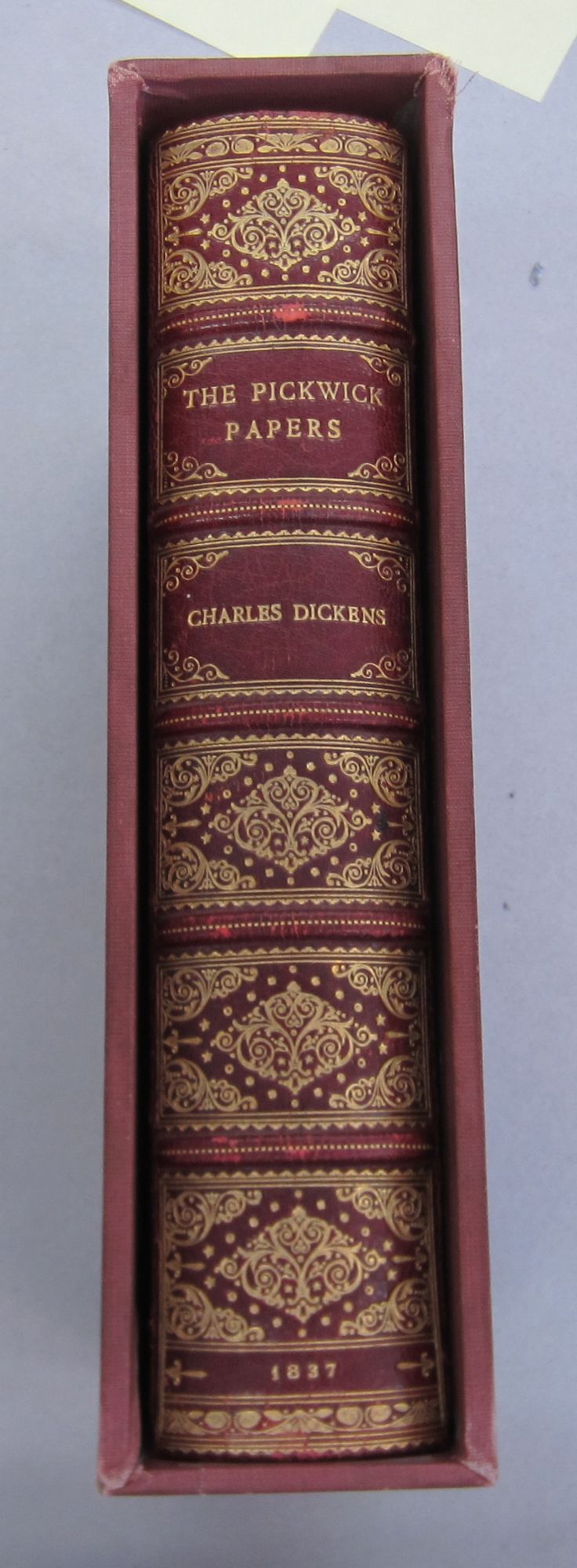 The Pickwick Papers by Dickens, Charles: Near Fine Full Leather (1837 ...