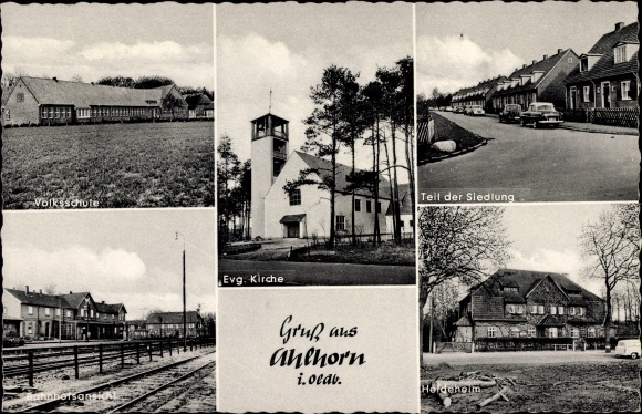 Ansichtskarte / Postkarte Ahlhorn Großenkneten in Oldenburg ...