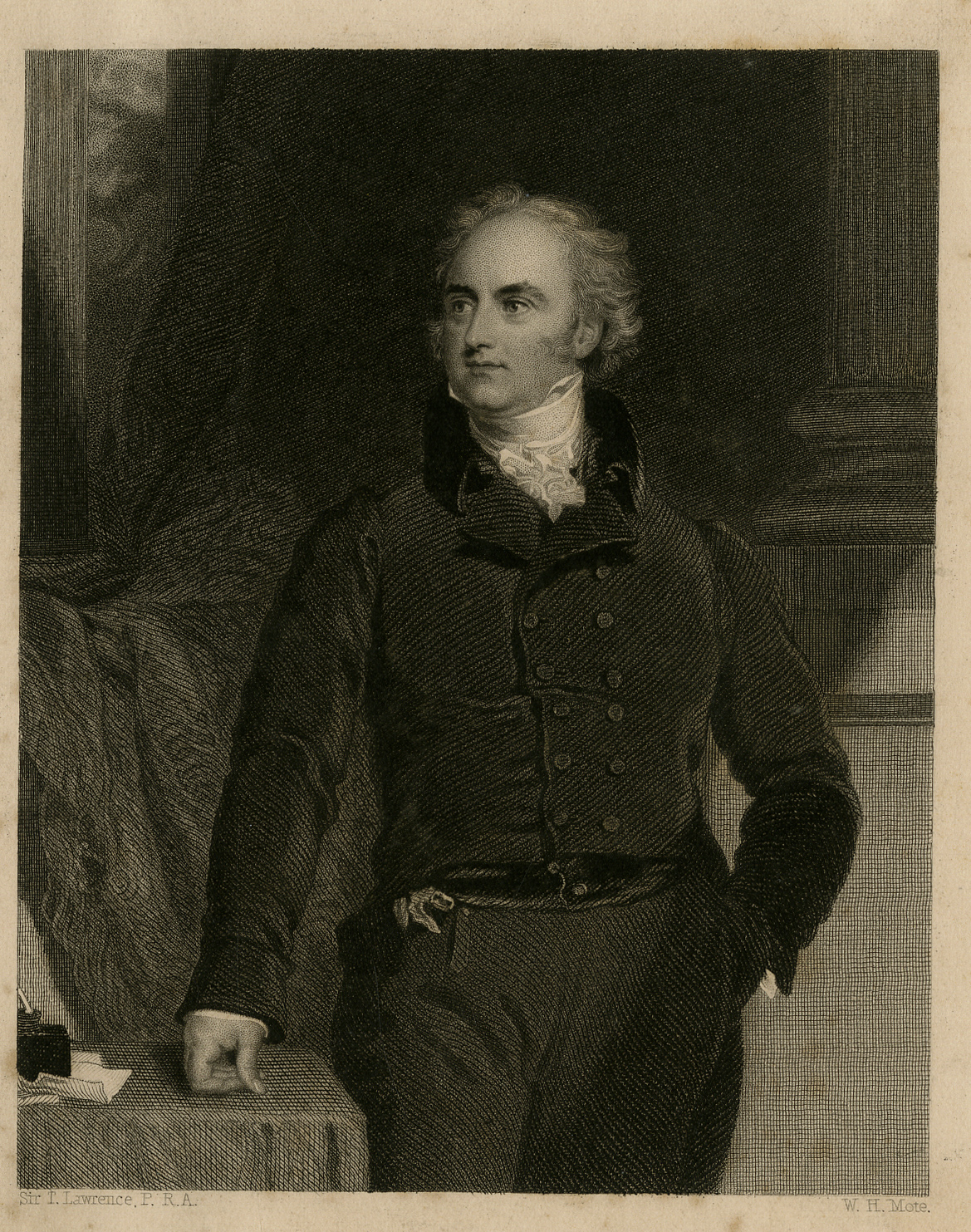 Antique Print-PORTRAIT OF ASTLEY PASTON COOPER-SURGEON-Lawrence-Mote-ca ...